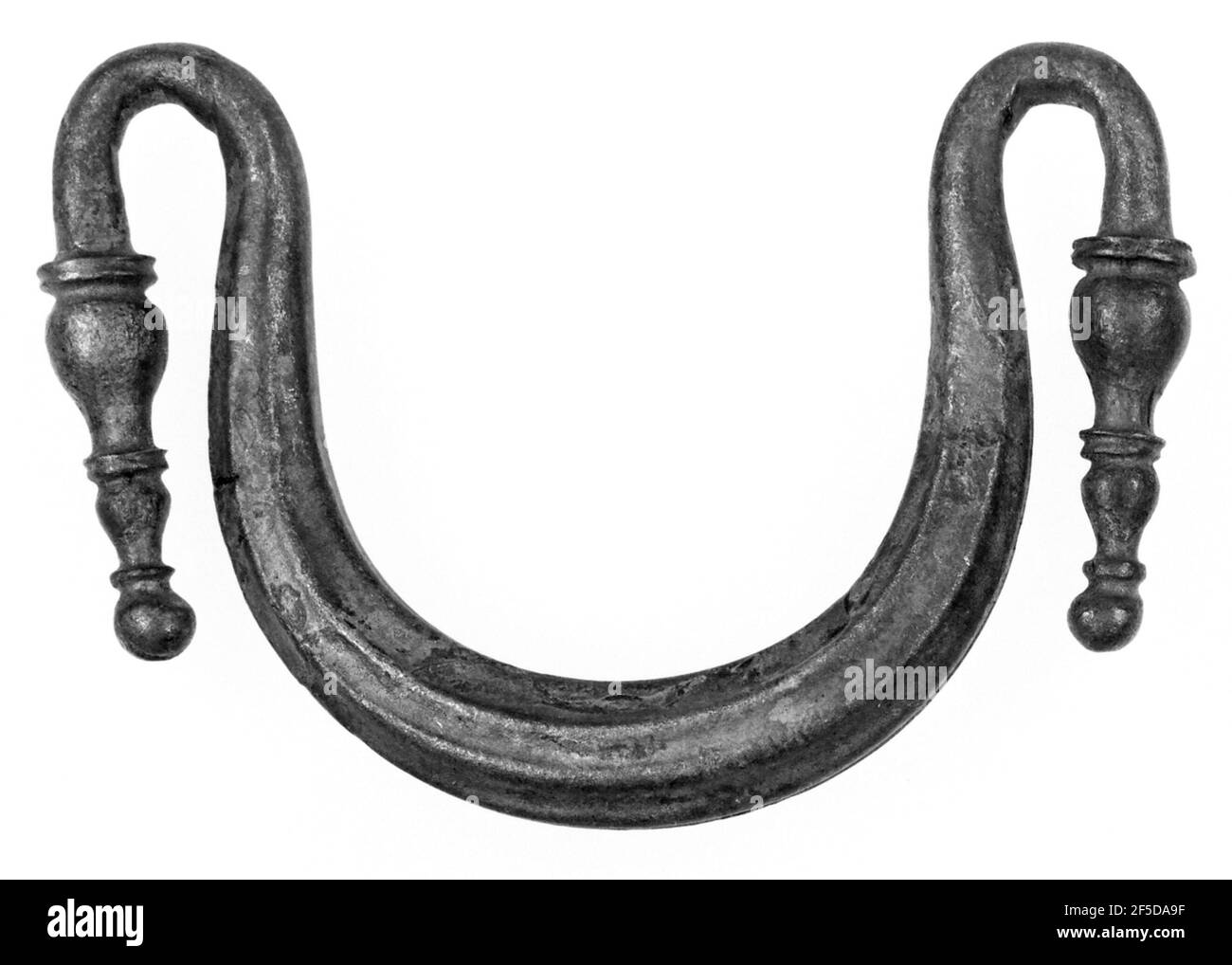 Curved Handle with Knobbed Finials. Unknown Stock Photo - Alamy