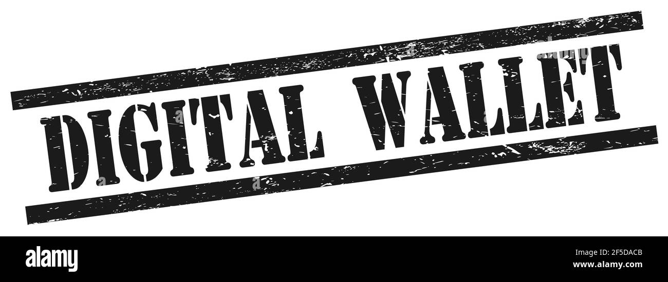 Digital wallet word Black and White Stock Photos & Images - Alamy