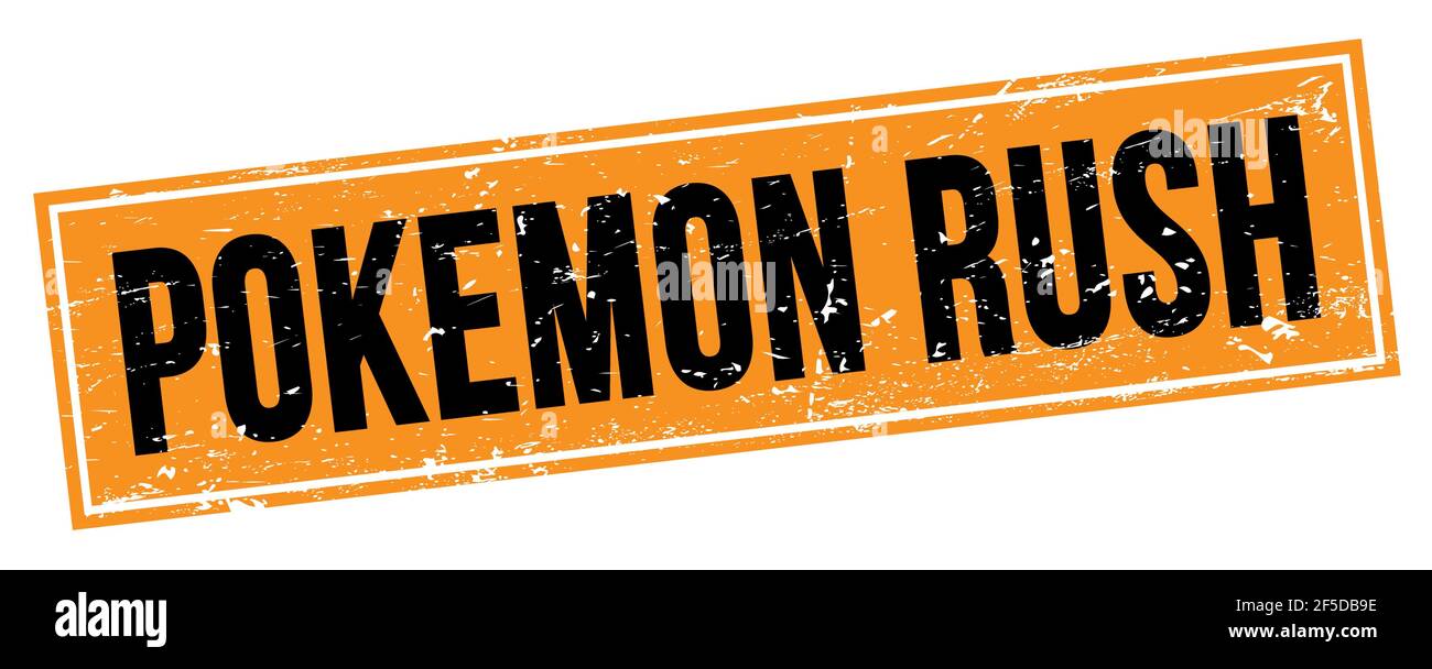 Pokemon rush hi-res stock photography and images - Alamy