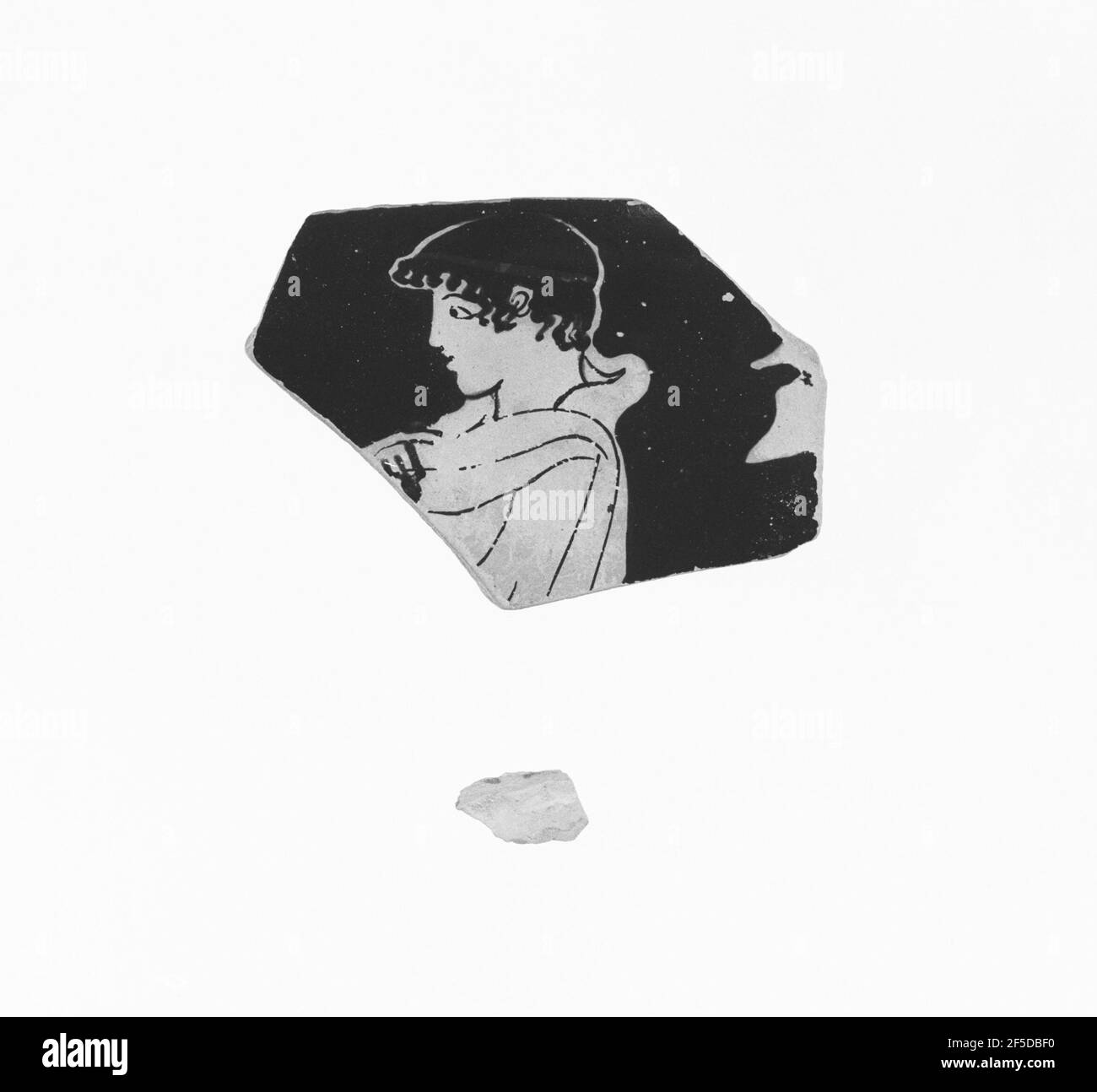 Attic Red-Figure Cup Fragment. Penthesilea Painter (Greek (Attic Stock ...