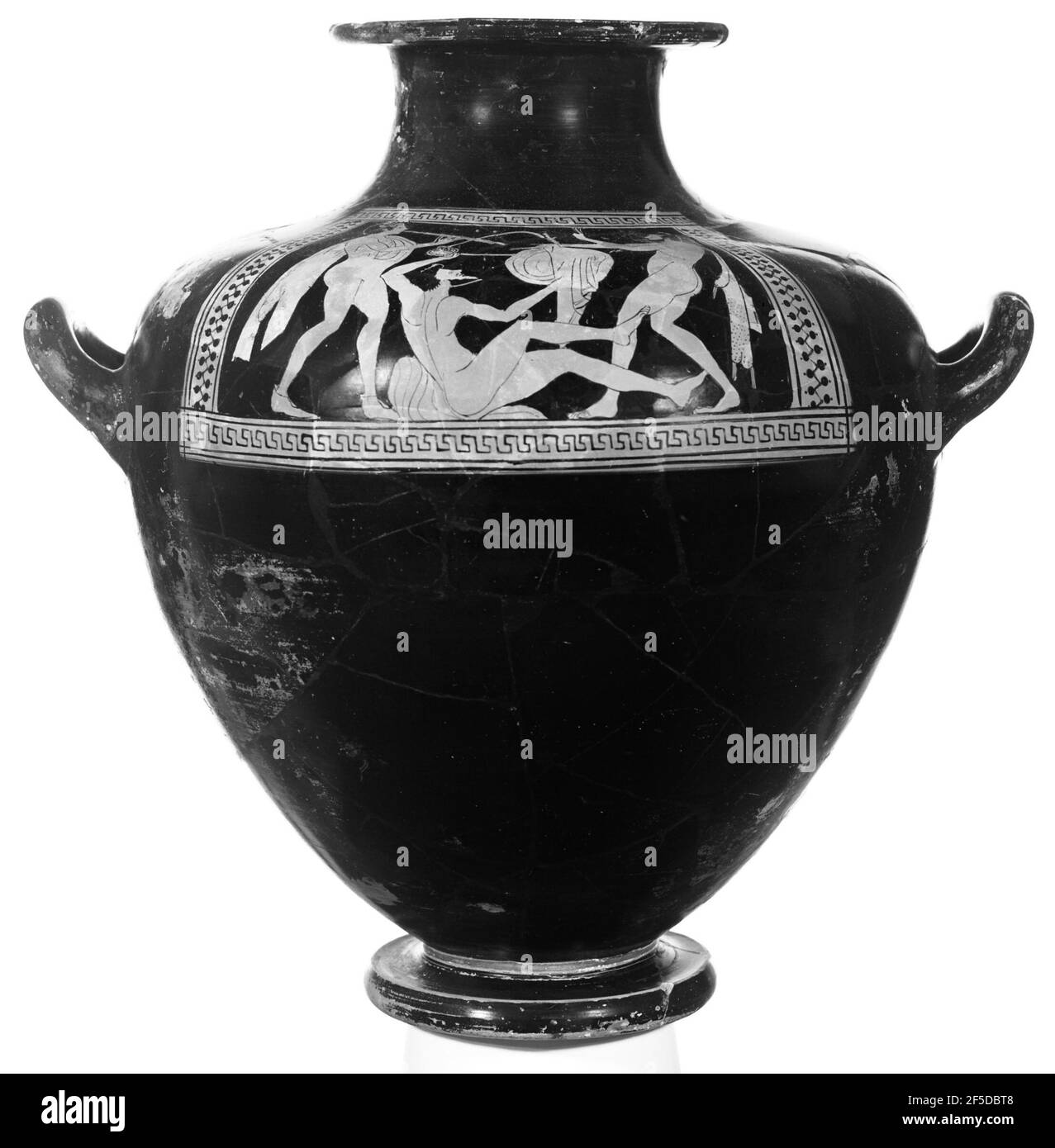 Attic Red-Figure Hydria Stock Photo - Alamy