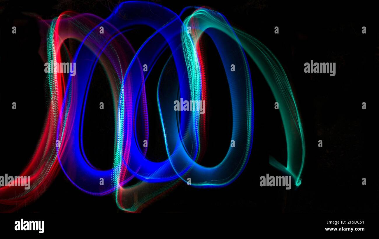 Colorful wave-like movements Stock Photo - Alamy