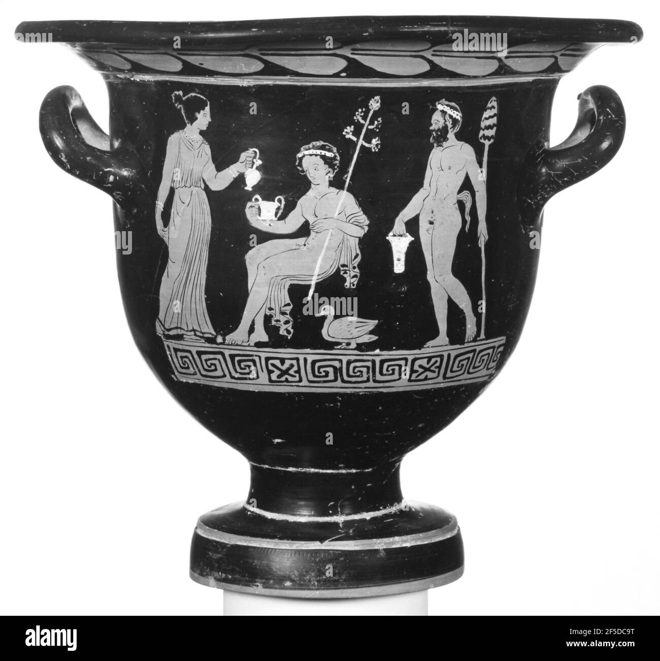 Apulian Red-Figure Bell Krater. Attributed to the Painter of the Long ...