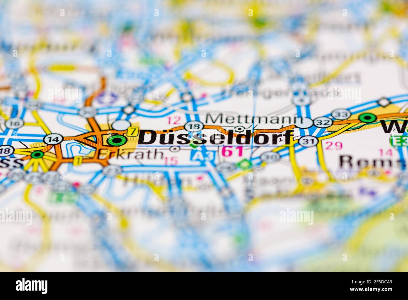 Map Of Dusseldorf High Resolution Stock Photography and Images - Alamy