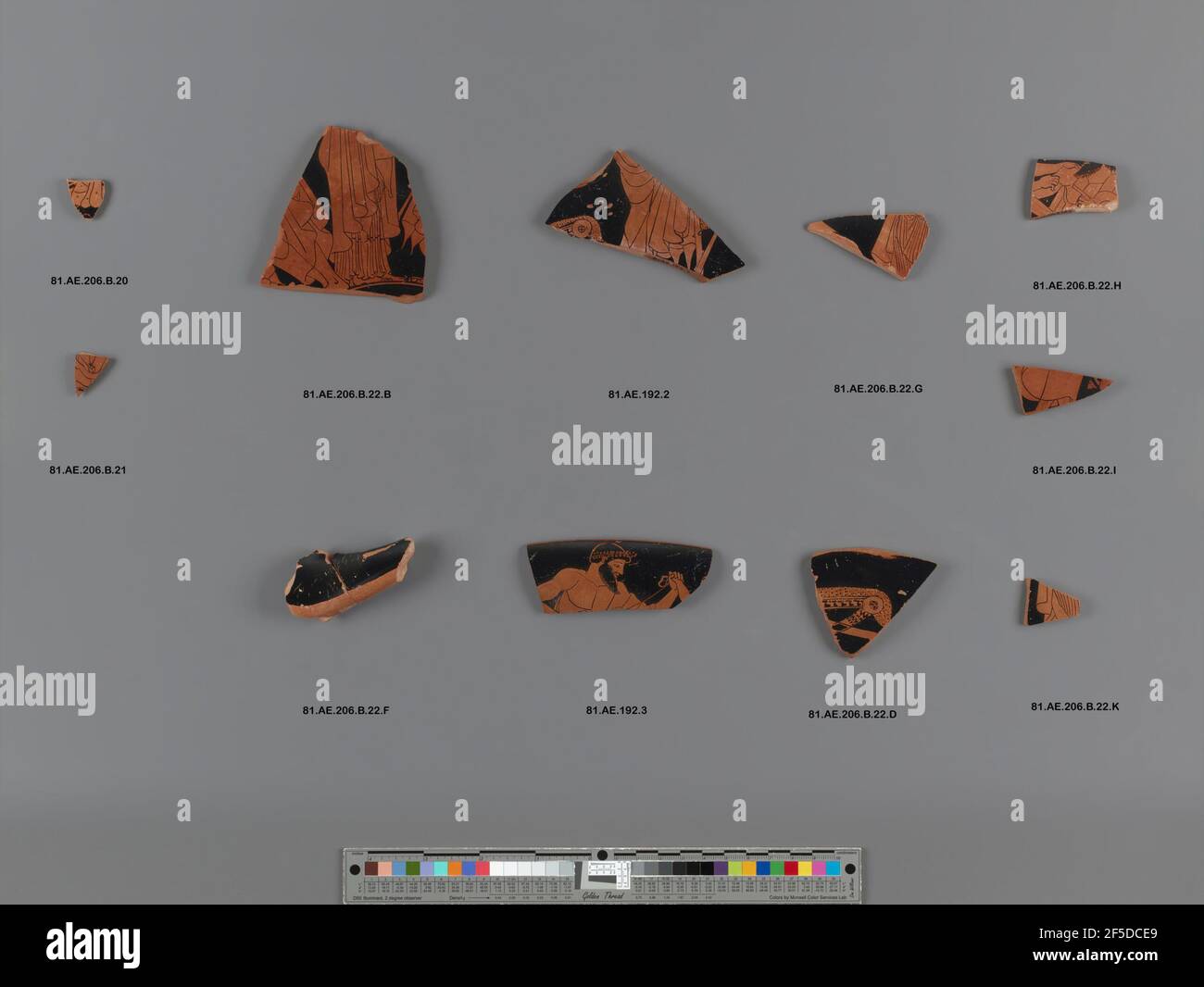 Attic Red-Figure Kylix Fragment. Makron (Greek (Attic), active about ...