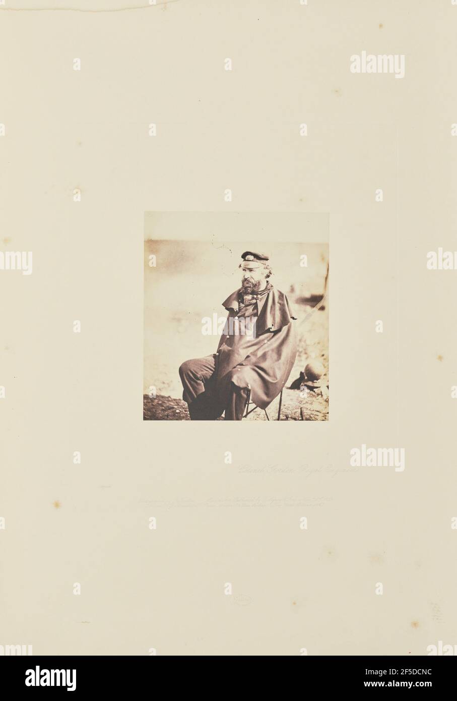 Colonel Gordon, Royal Engineers. Roger Fenton (English, 1819 - 1869 ...