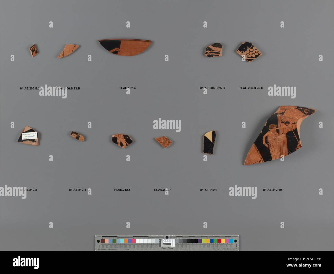 Attic Red-Figure Kylix Fragment. Triptolemos Painter (Greek (Attic ...