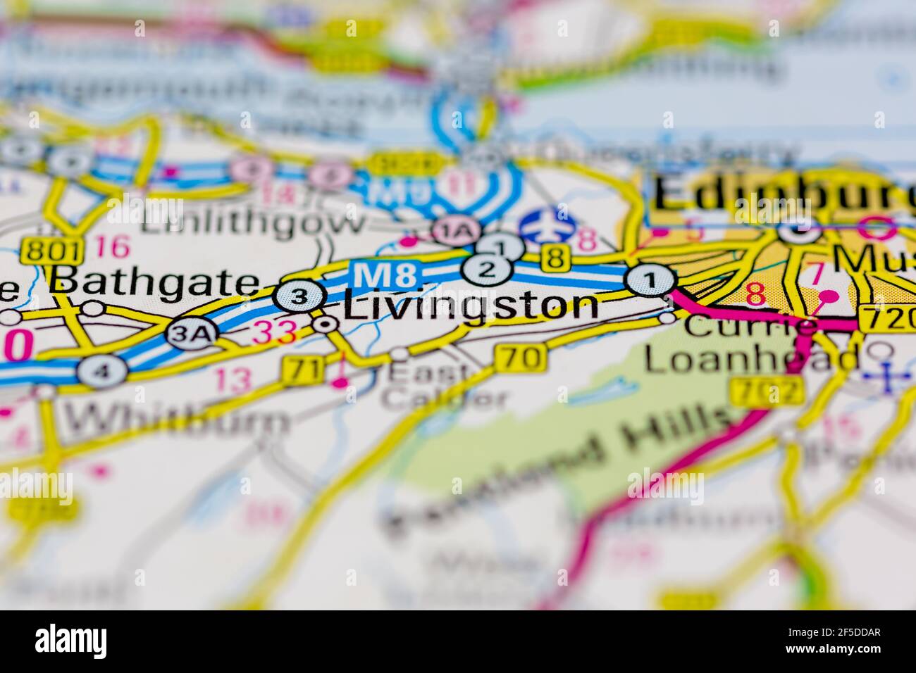 Livingston and surrounding areas Shown on a Geography map or road map ...