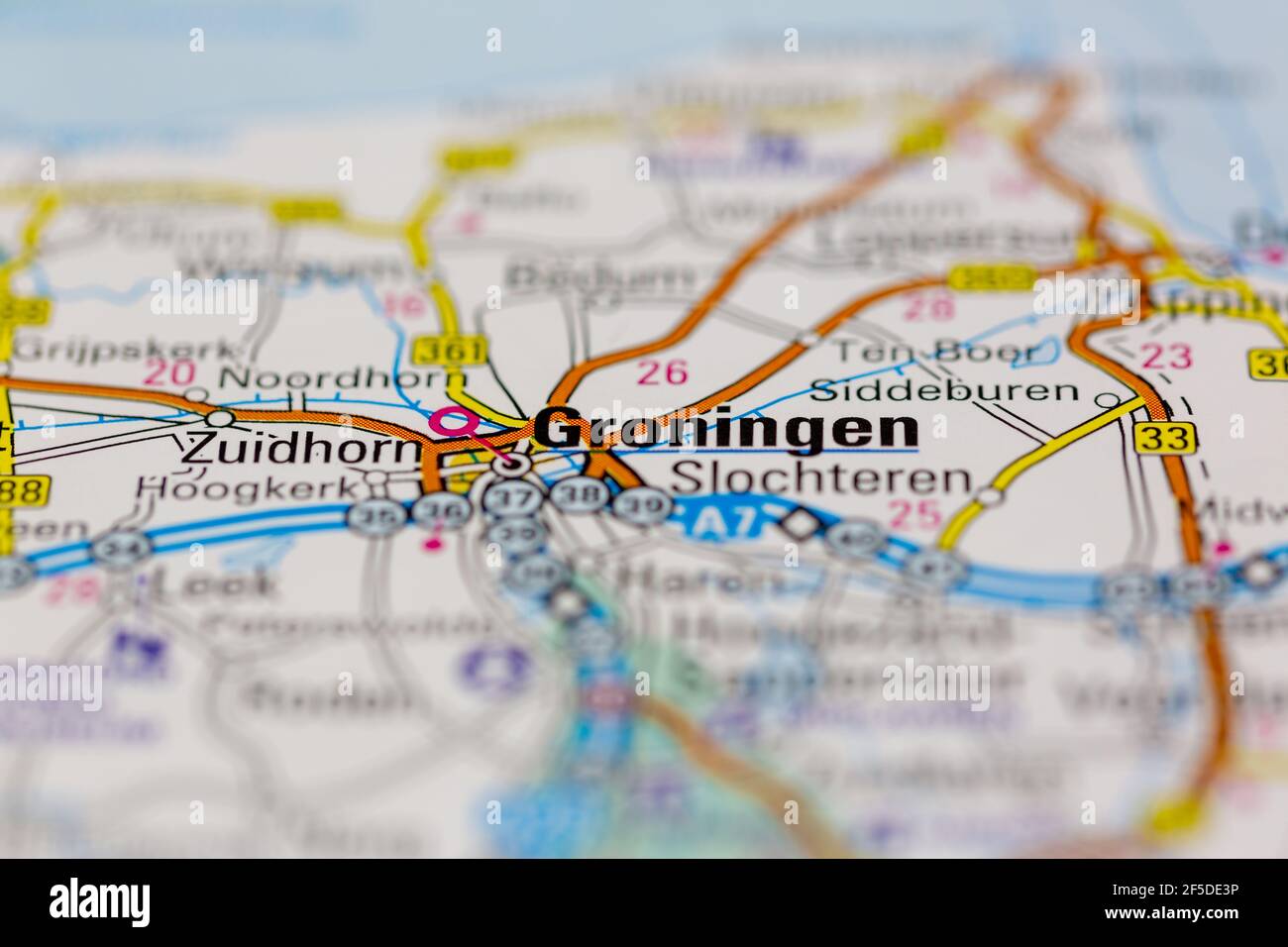 Map of groningen hi-res stock photography and images - Alamy