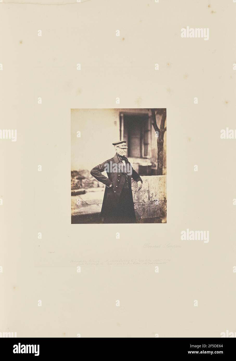 General Simpson. Roger Fenton (English, 1819 - 1869 Stock Photo - Alamy