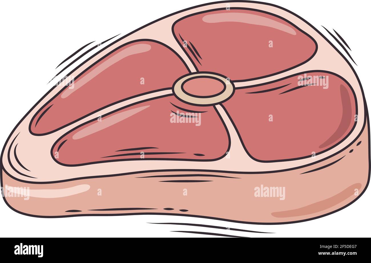 beef steak meat protein icon Stock Vector Image & Art - Alamy