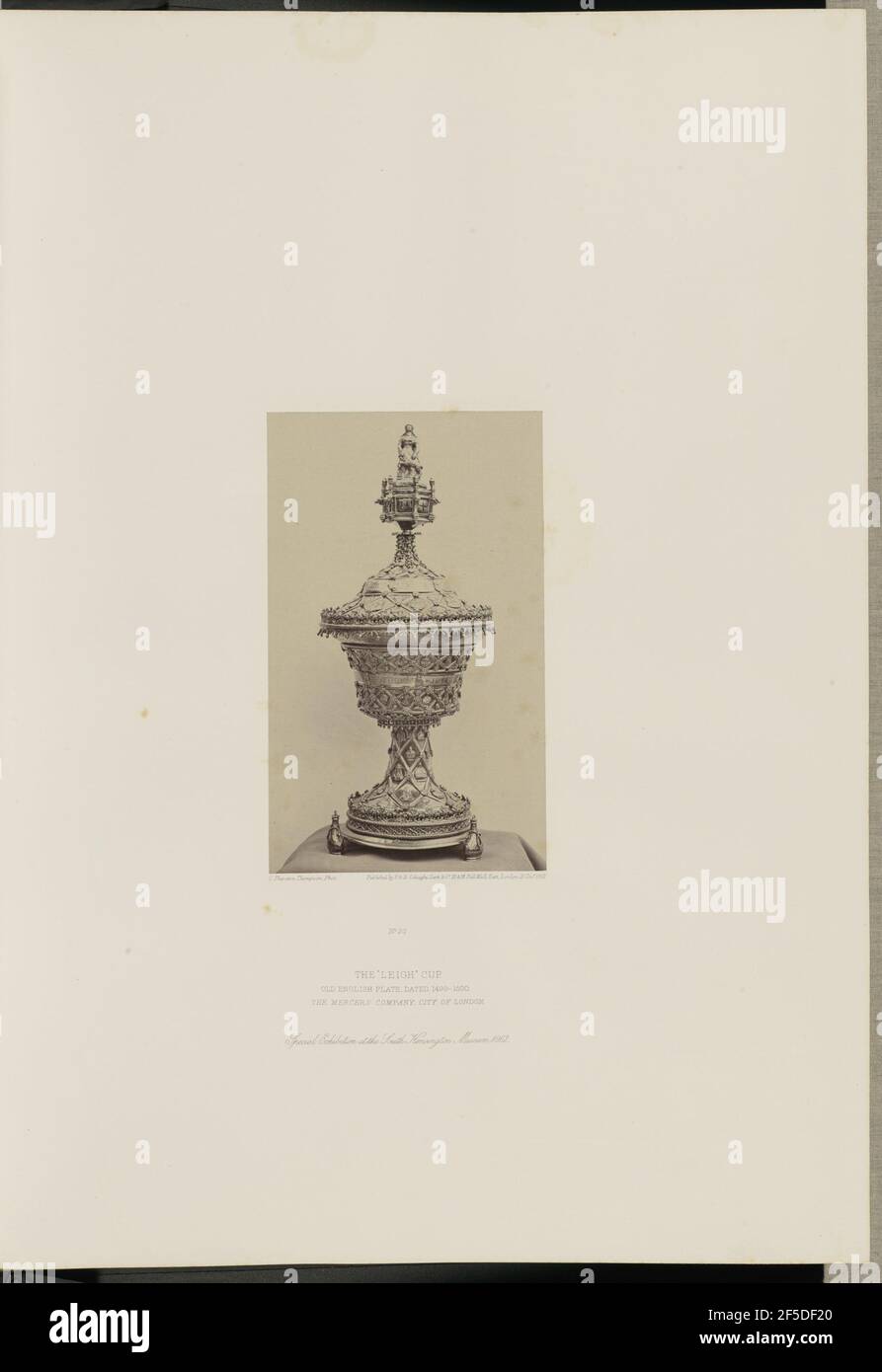 The "Leigh" Cup. Charles Thurston Thompson (English, 1816 - 1868 Stock ...