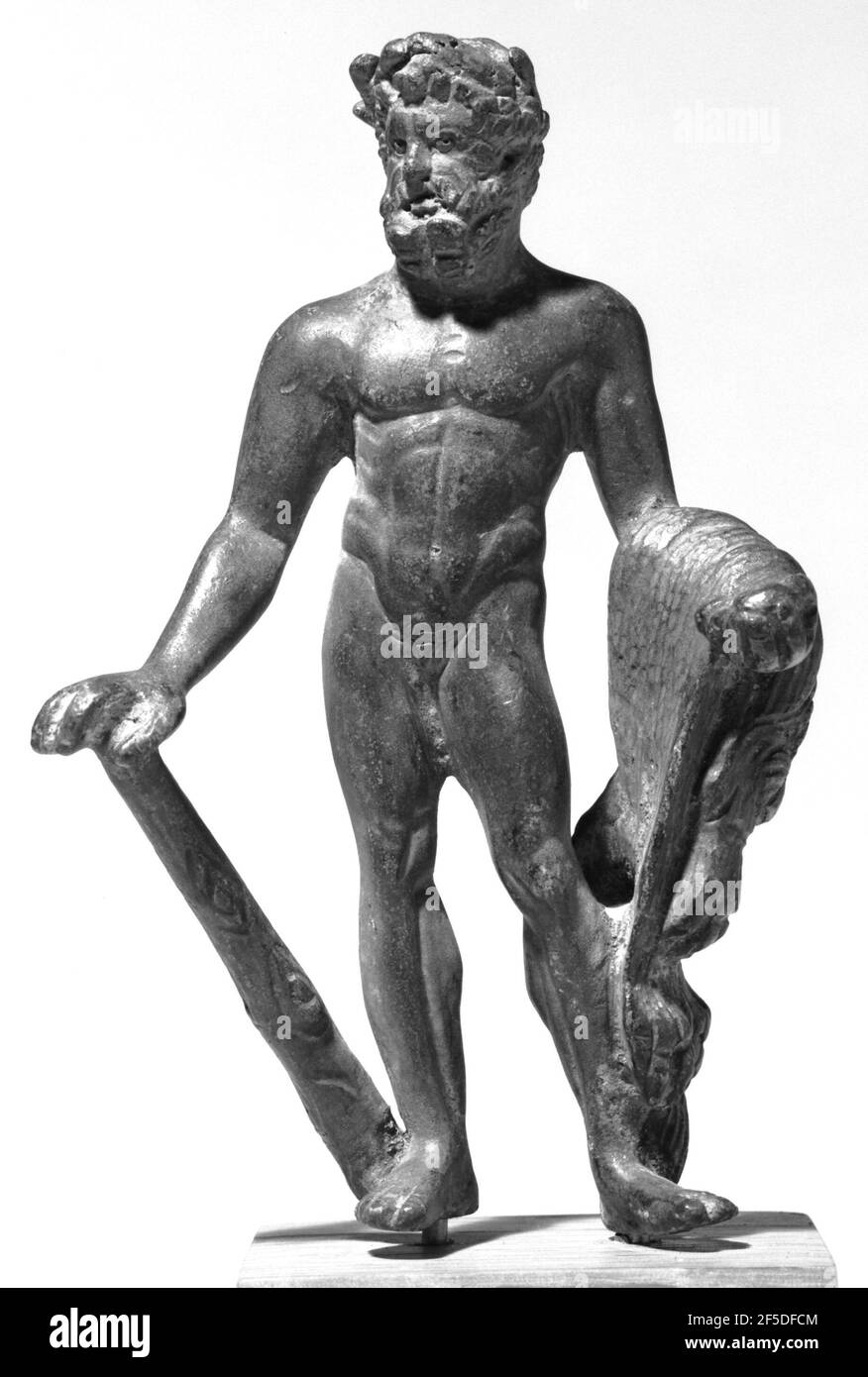 Statuette of Hercules Holding the Apples of the Hesperides. Unknown ...