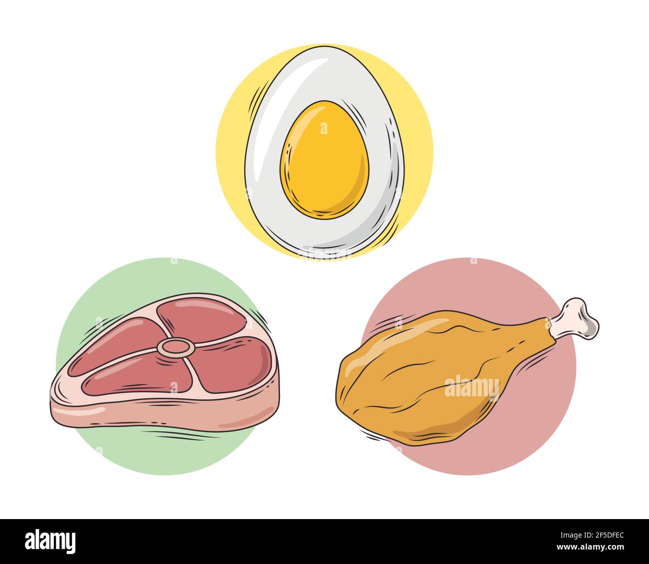 Proteins Stock Vector Images - Alamy