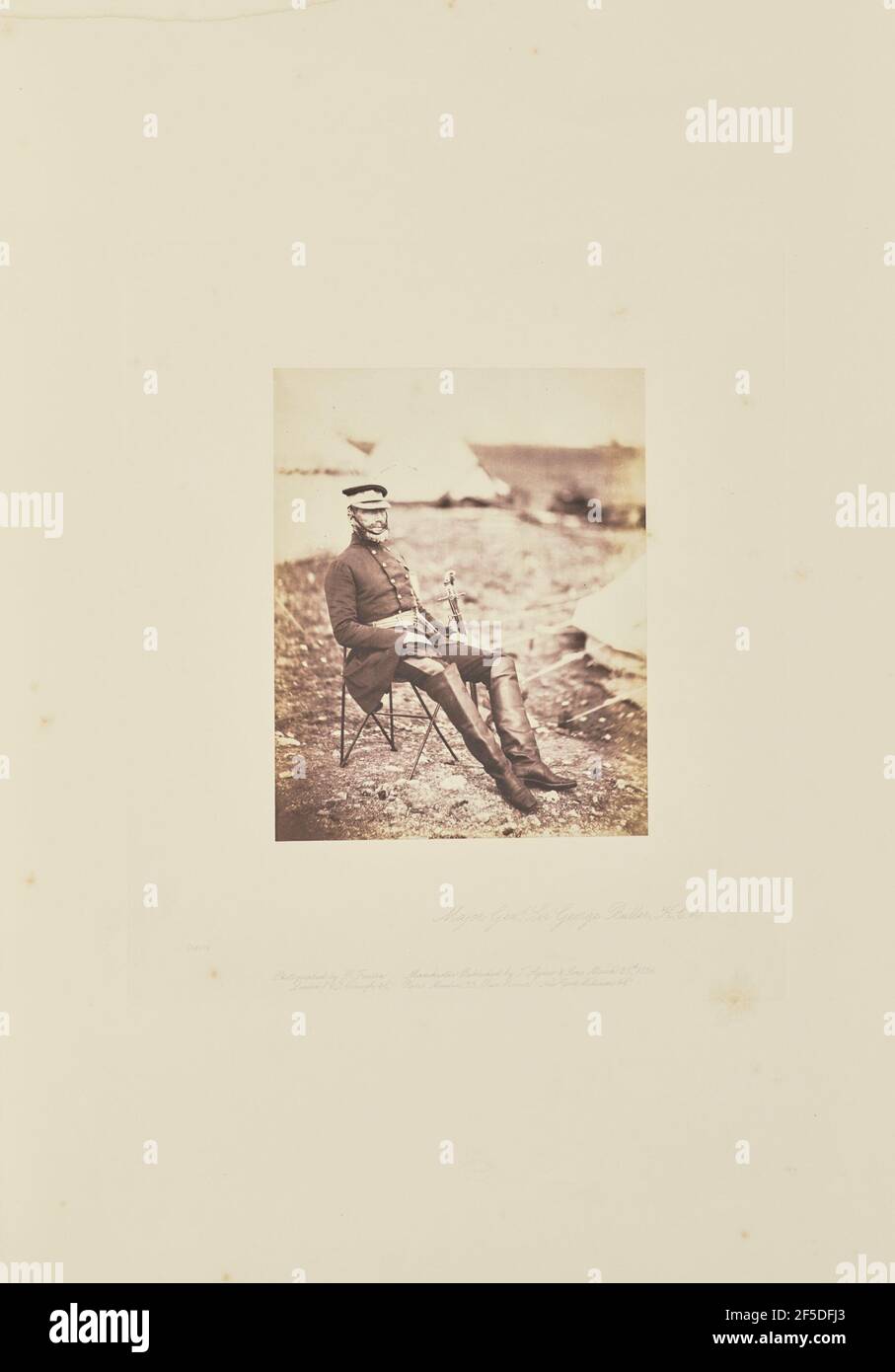 Major General Sir George Buller, K.C.B.. Roger Fenton (English, 1819 ...