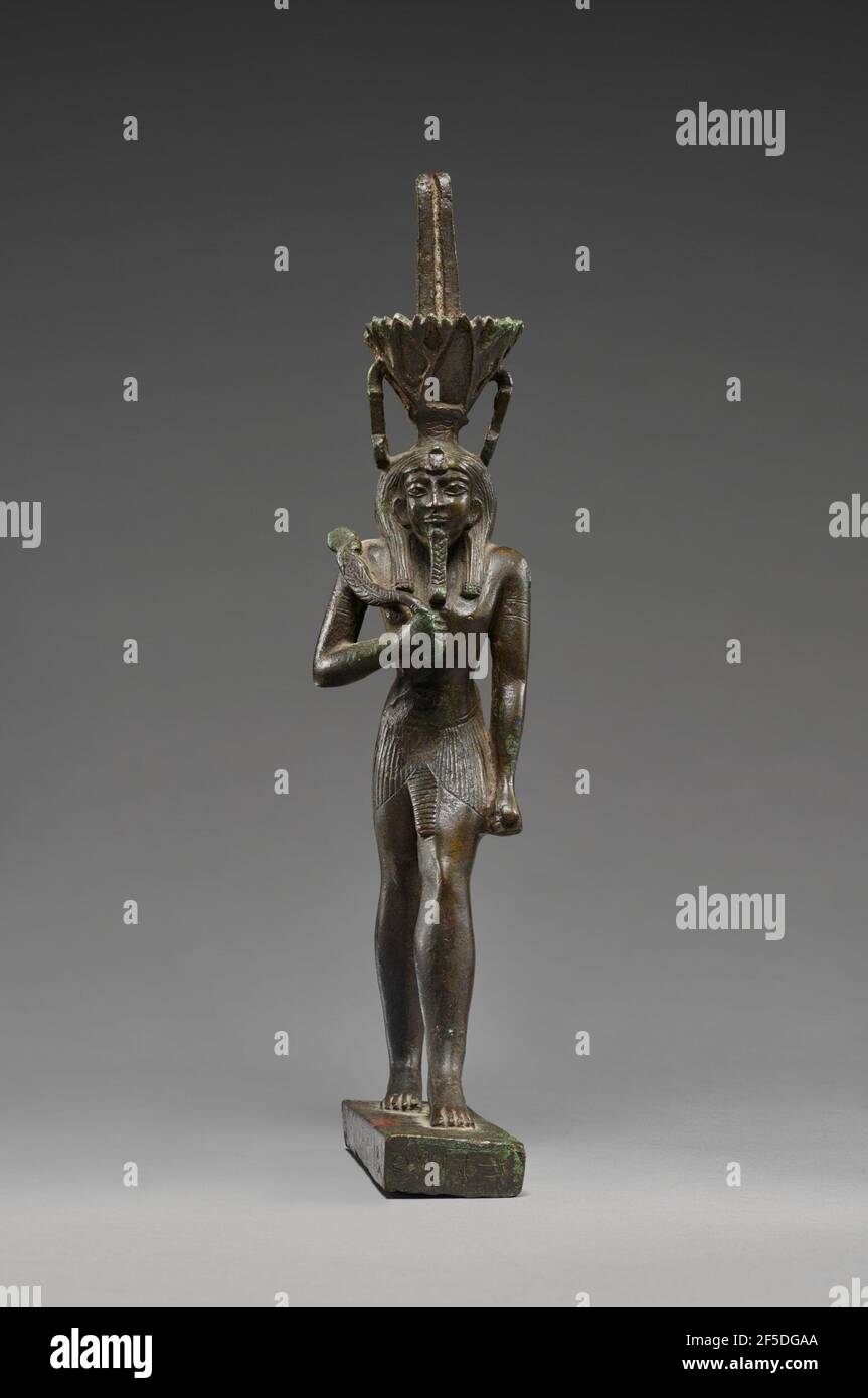 Statue of Nefertum. Unknown Stock Photo - Alamy