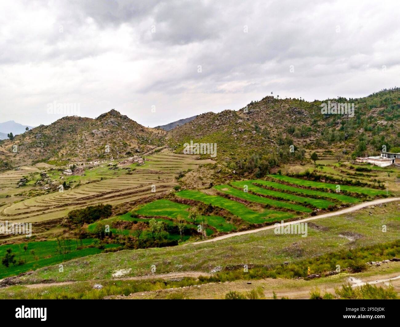 Scenic valley with diverse cascade landscapes Stock Photo - Alamy