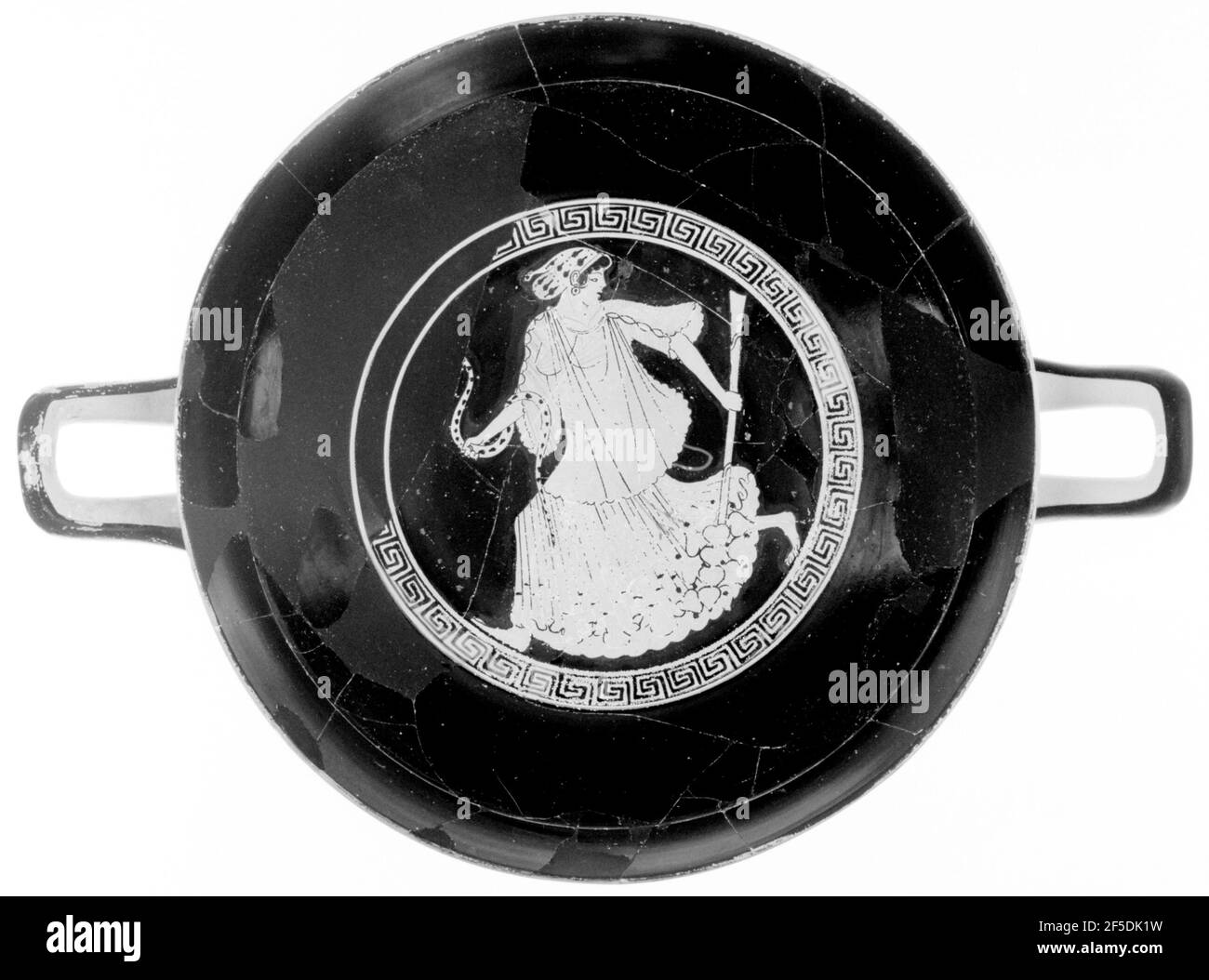 Fragmentary Attic Red-Figure Kylix. Attributed to Briseis Painter ...