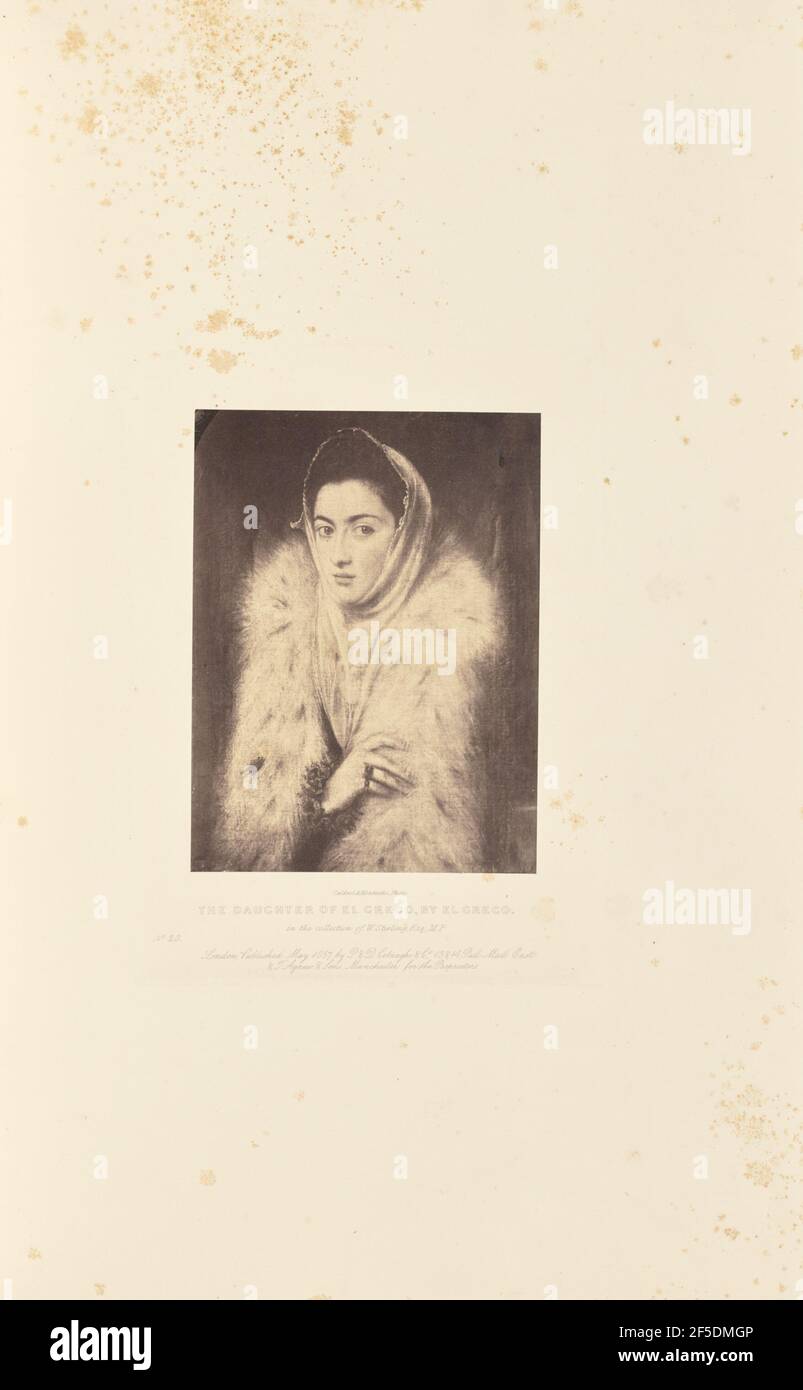 The Daughter of El Greco, by El Greco. Caldesi & Montecchi (British ...