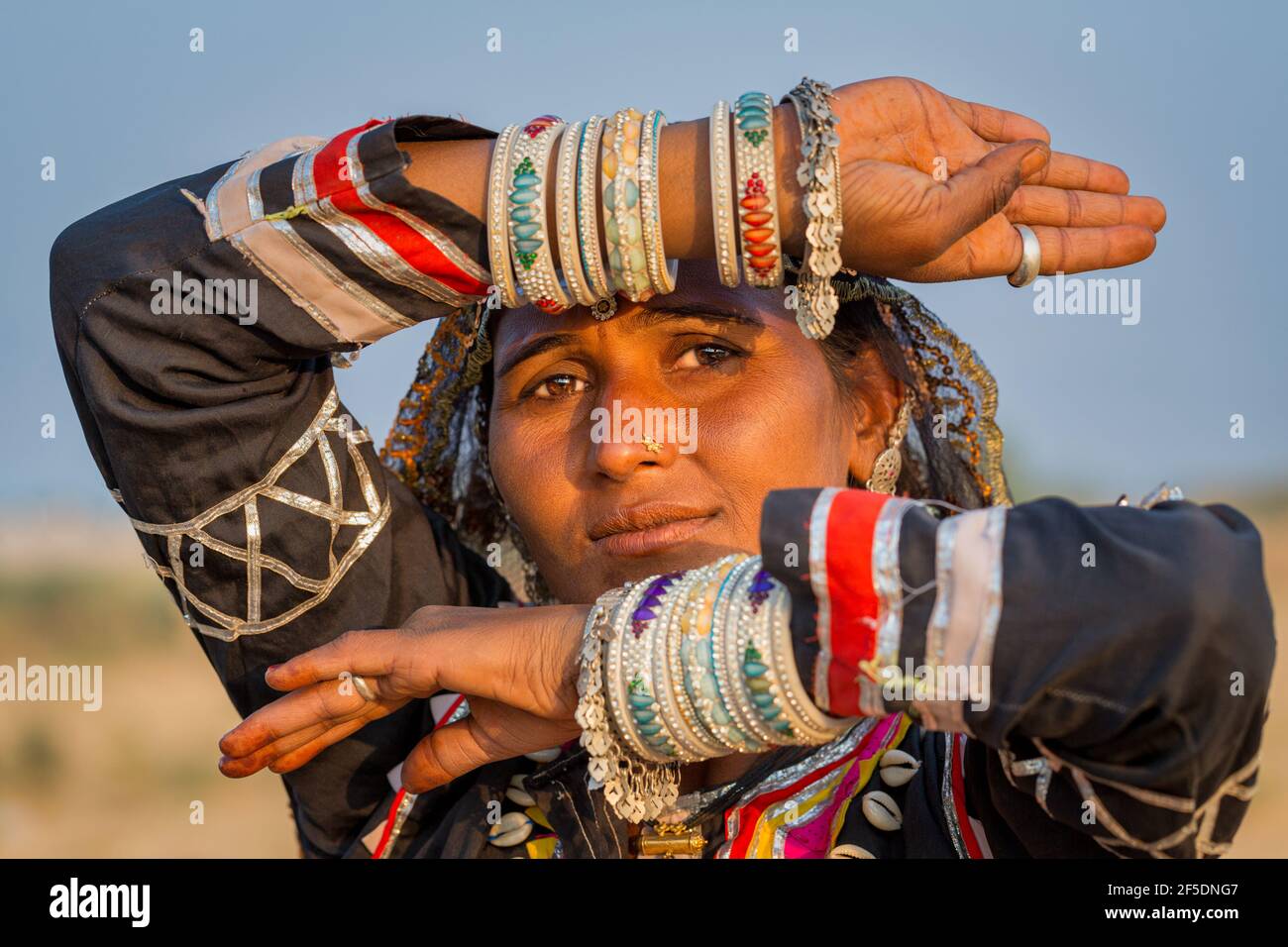 Woman, portrait, Pushkar, Rajasthan, India Stock Photo - Alamy