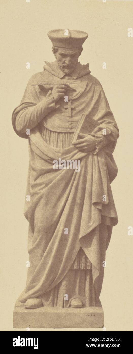 "Amyot", Statue by Pierre Travaux, Decoration of the Louvre, Paris ...