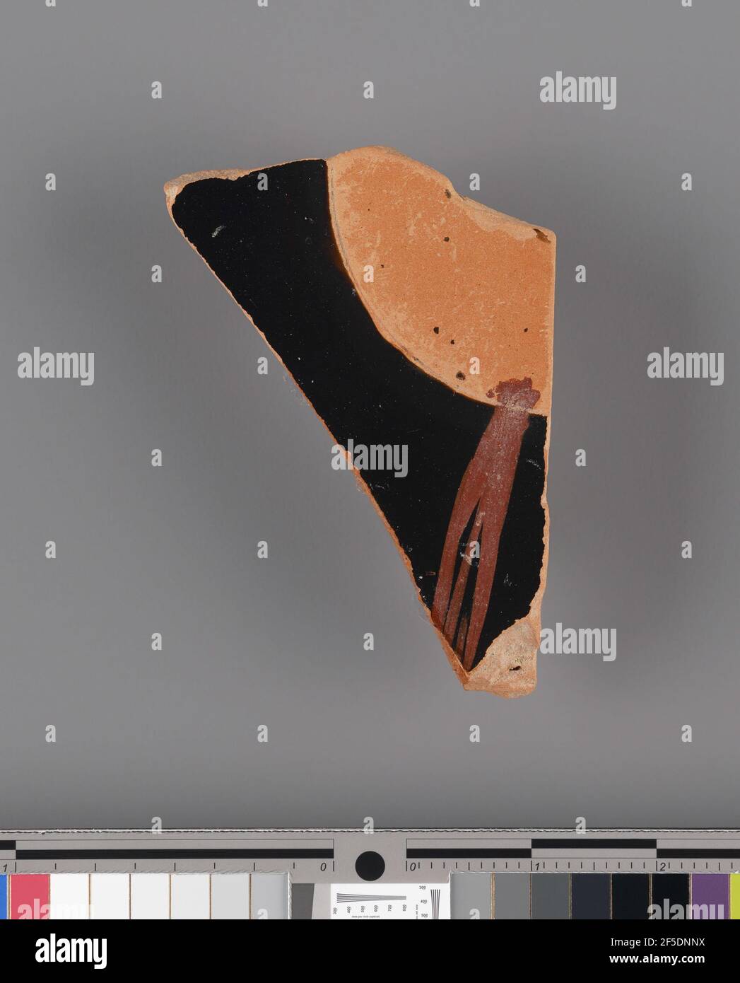 Attic Red-Figure Neck Amphora Fragment. Attributed to Berlin Painter ...