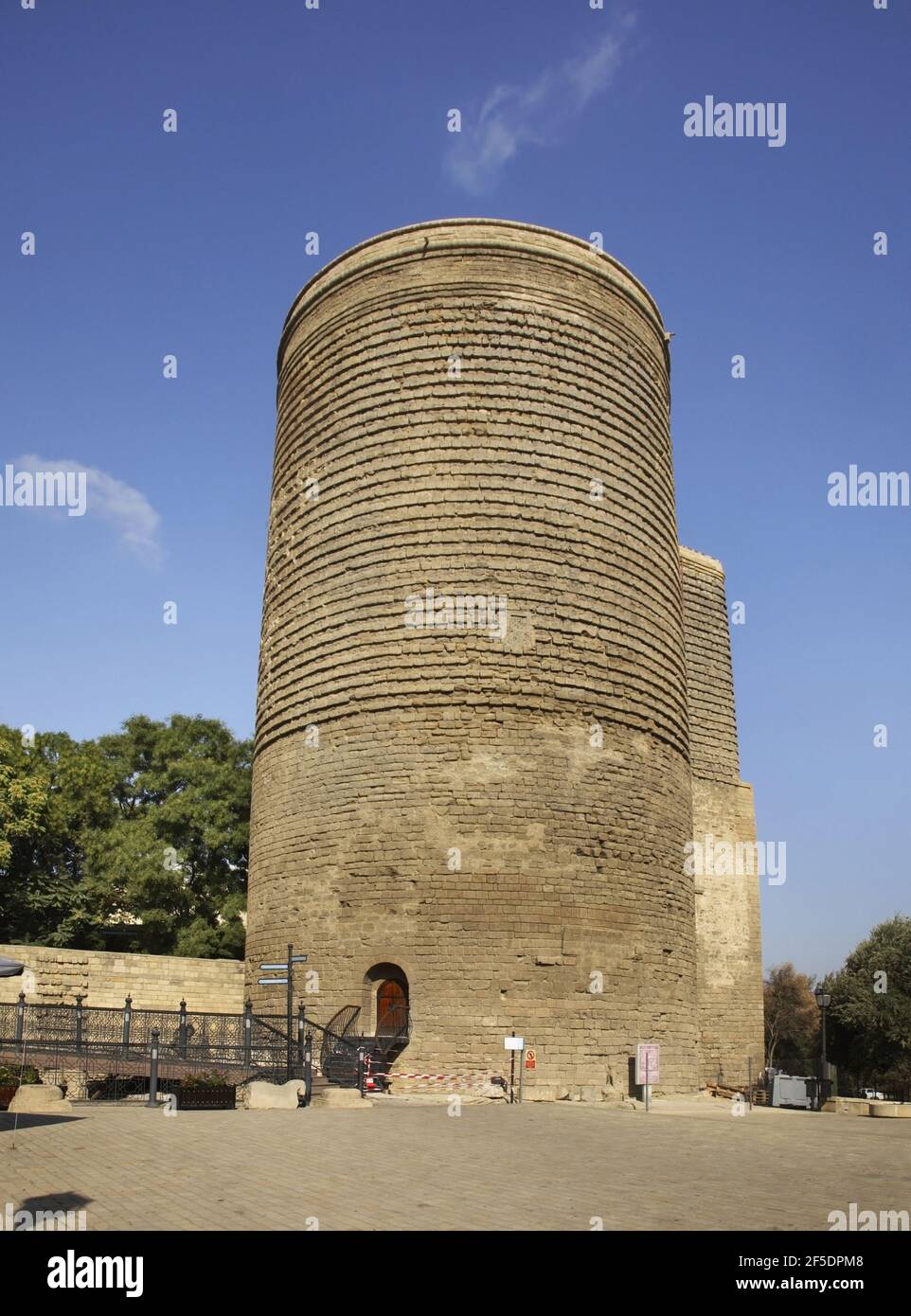 Maiden Tower in Baku. Azerbaijan Stock Photo - Alamy
