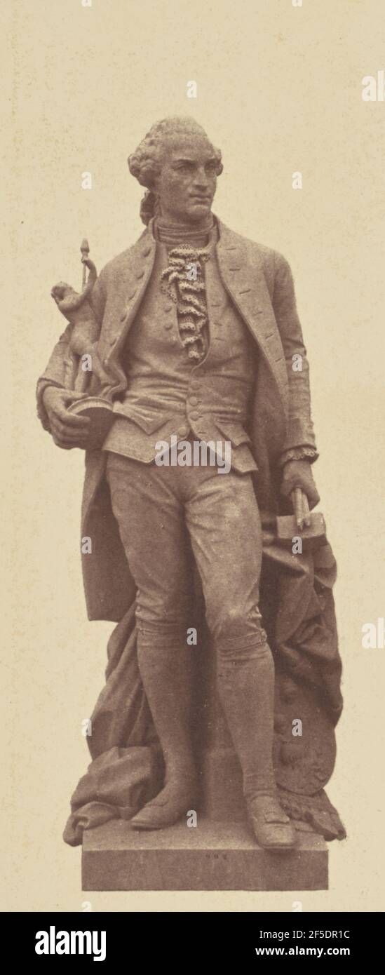 "Clodion", Statue by Vital Dubray, Decoration of the Louvre, Paris ...