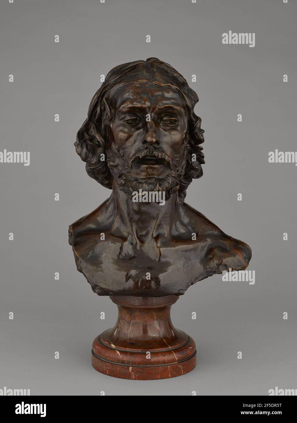 Bust of John the Baptist. Auguste Rodin (French, 1840 - 1917 Stock ...