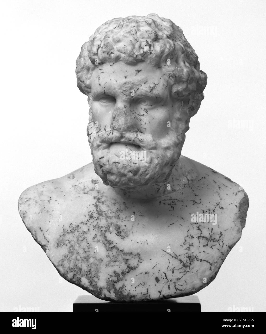 Small Marble Bust of a Bearded Roman. Unknown Stock Photo - Alamy