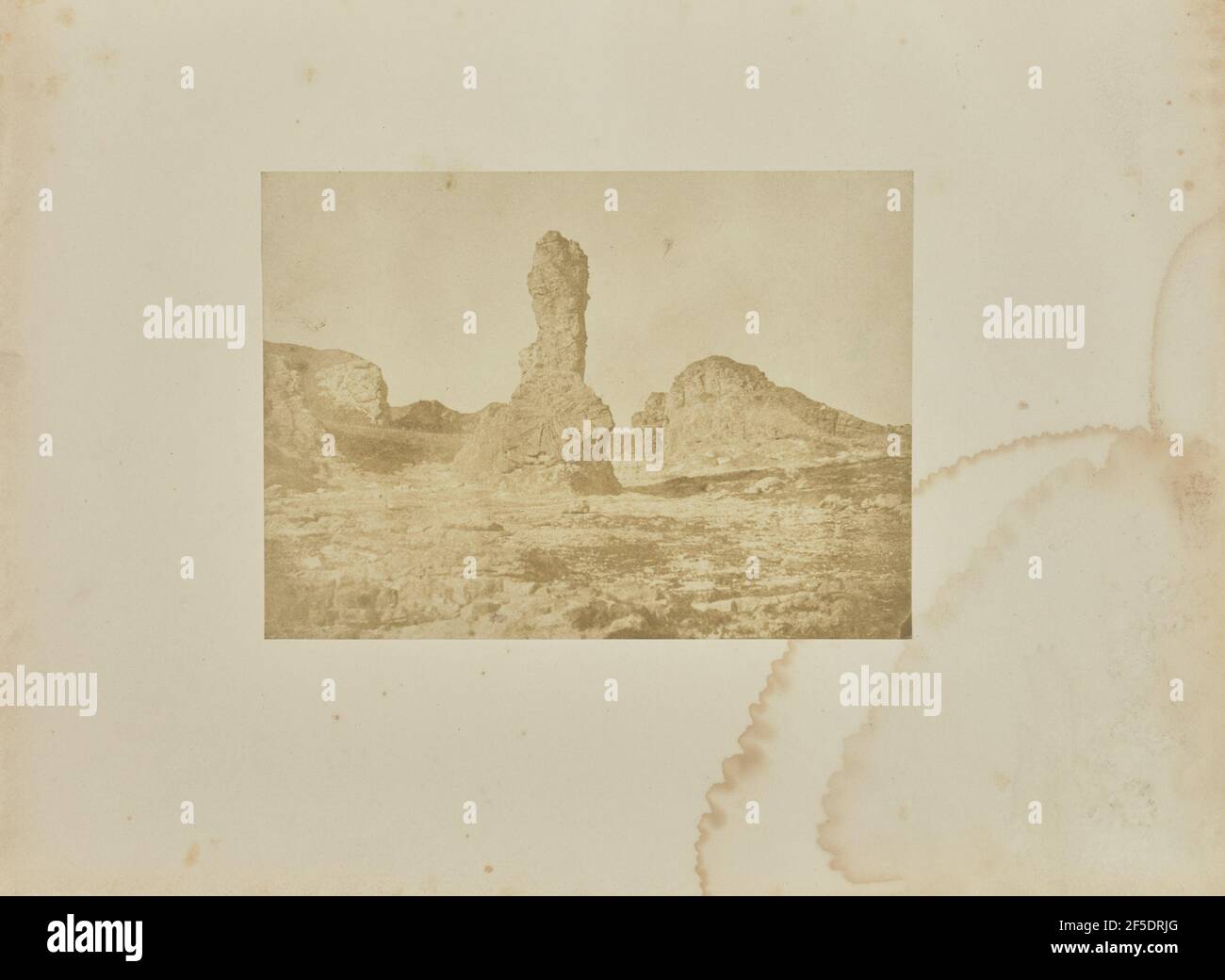 The Spindle Rock, St Andrews. Hill & Adamson (Scottish, active 1843 ...