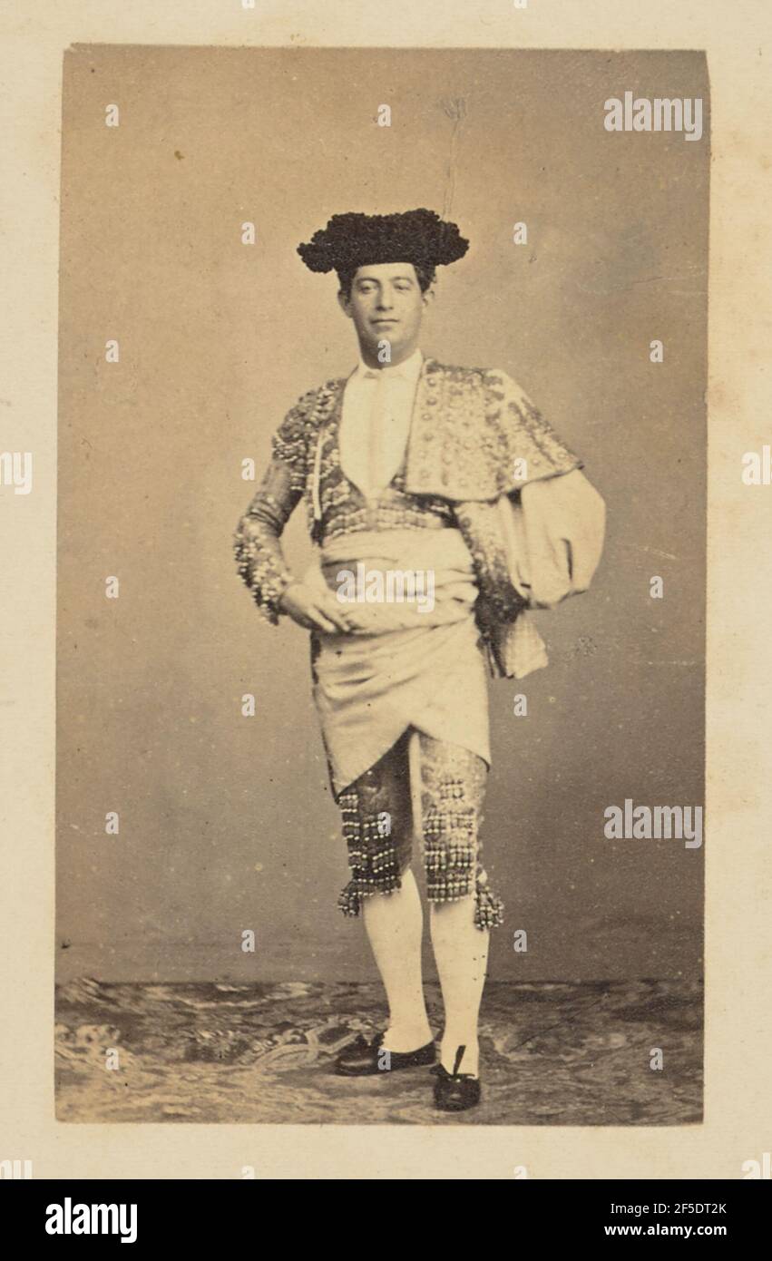 Portrait of Antonio Sanchez, known as "El Tato". Juan Laurent (French ...