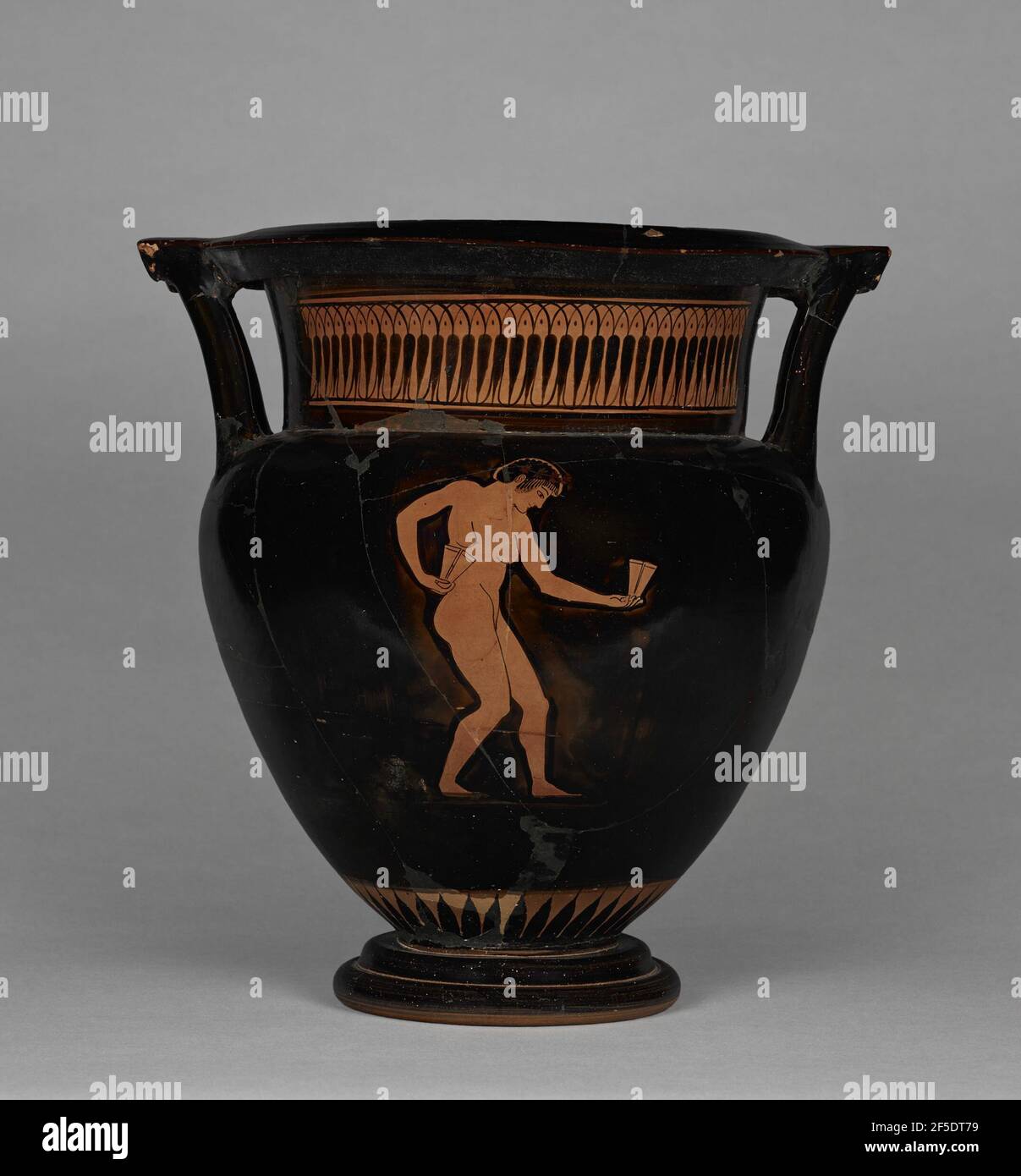 Attic Red-Figure Column Krater. Myson (Greek (Attic), active 500 - 475 ...