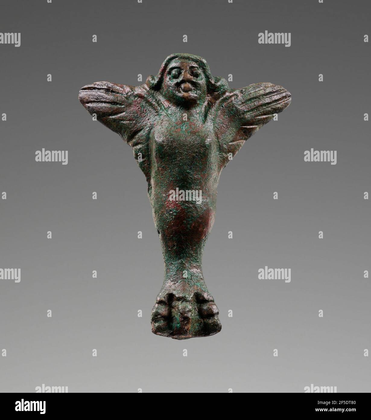 Vessel Foot in the Shape of a Siren. Unknown Stock Photo - Alamy