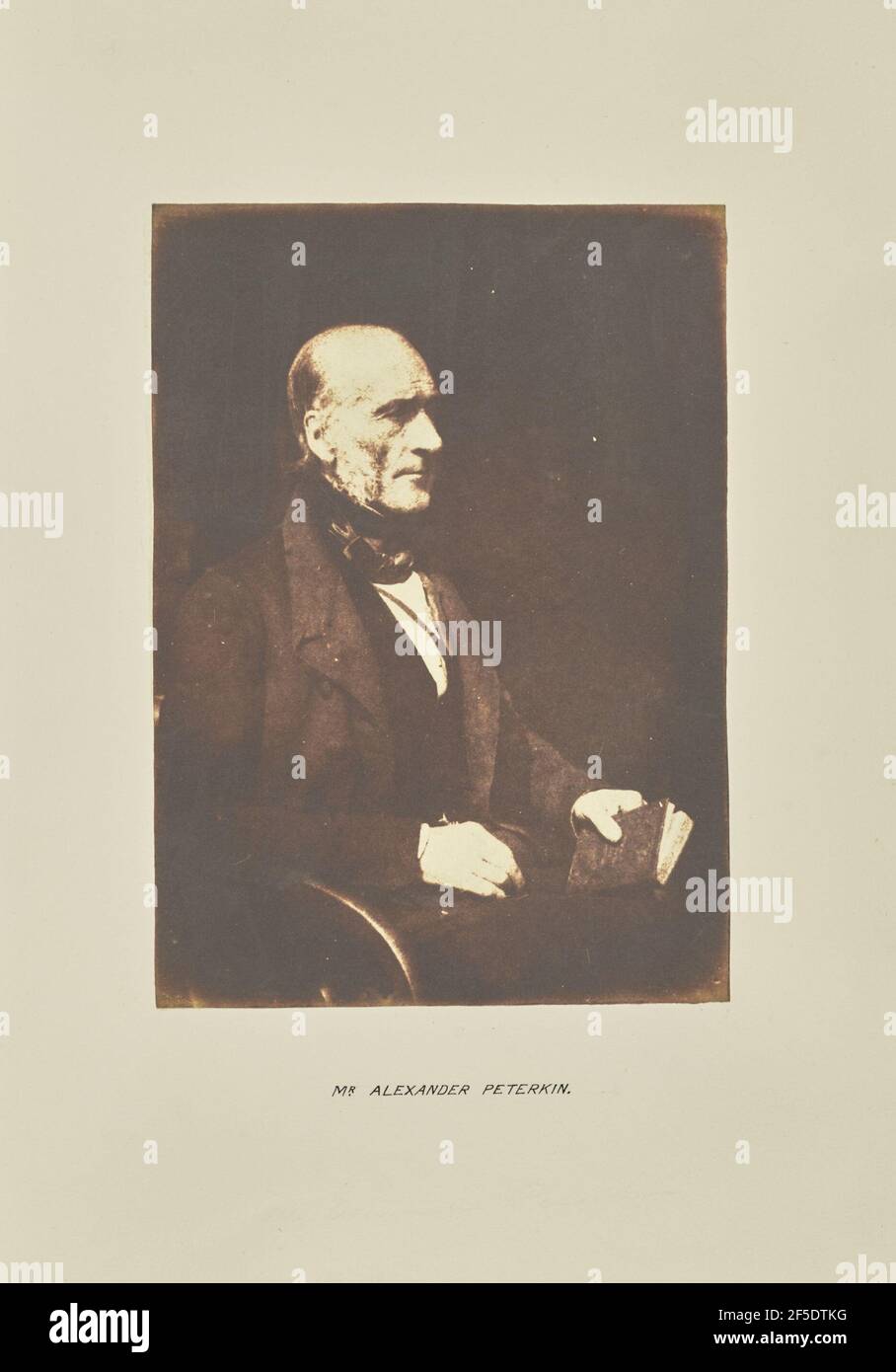 Mr. Alexander Peterkin. Hill & Adamson (Scottish, active 1843 - 1848 ...