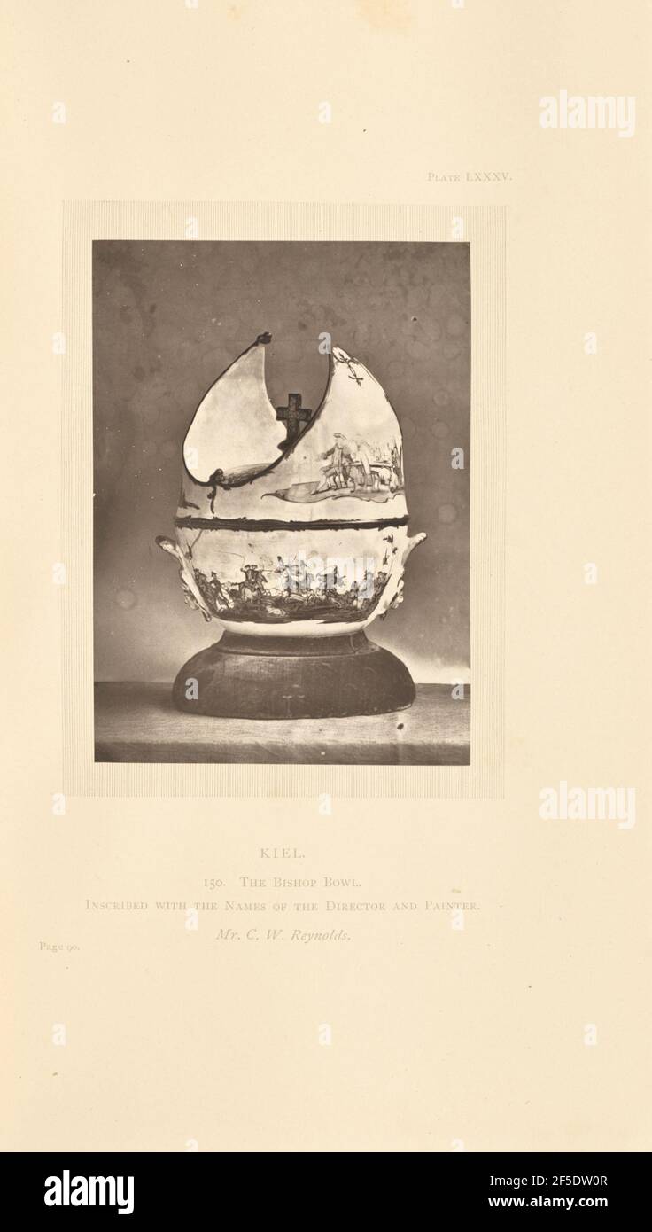 Bishop bowl. William Chaffers (English, 1811 - 1892 Stock Photo - Alamy