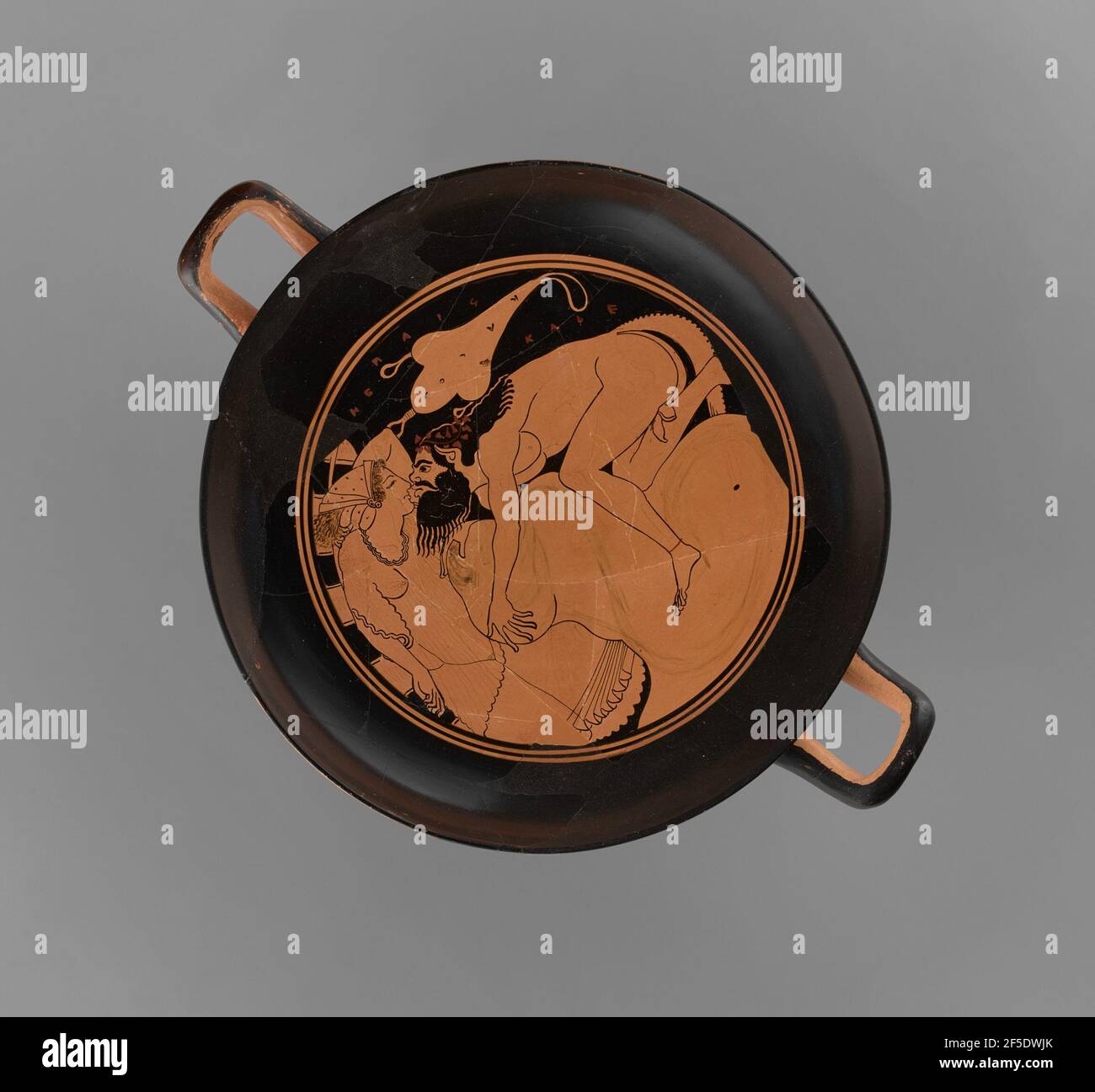 Attic Red-Figure Kylix. Attributed to Onesimos (Greek (Attic), active ...