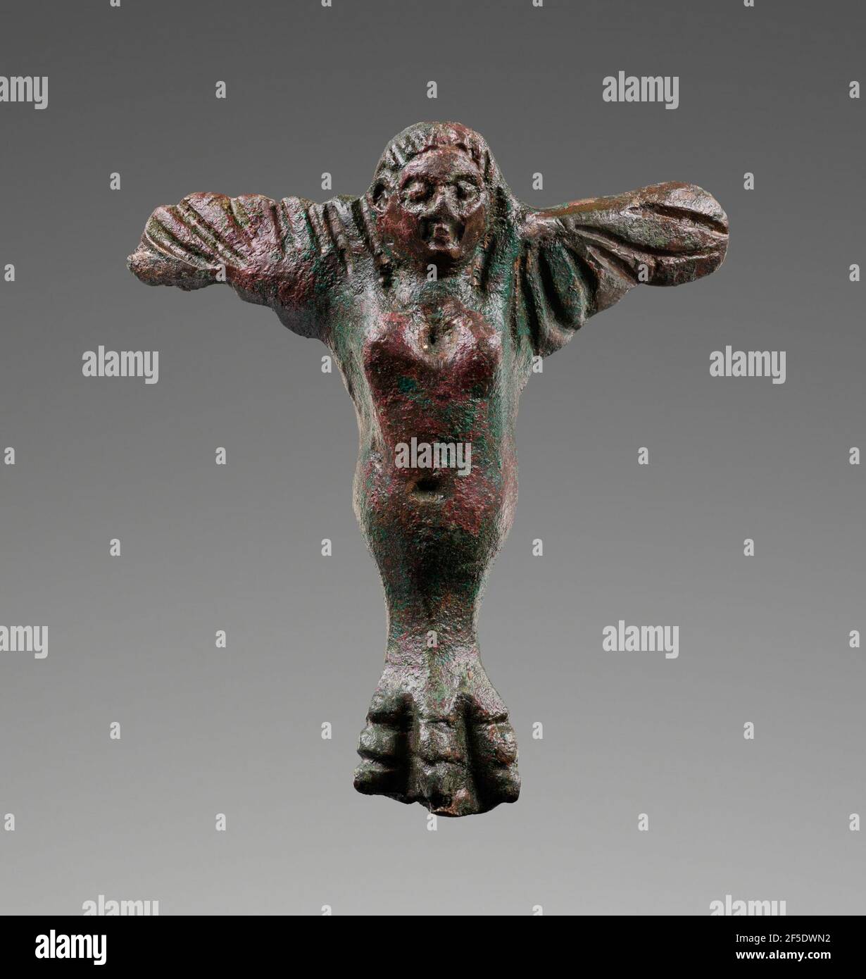 Vessel Foot in the Shape of a Siren. Unknown Stock Photo - Alamy