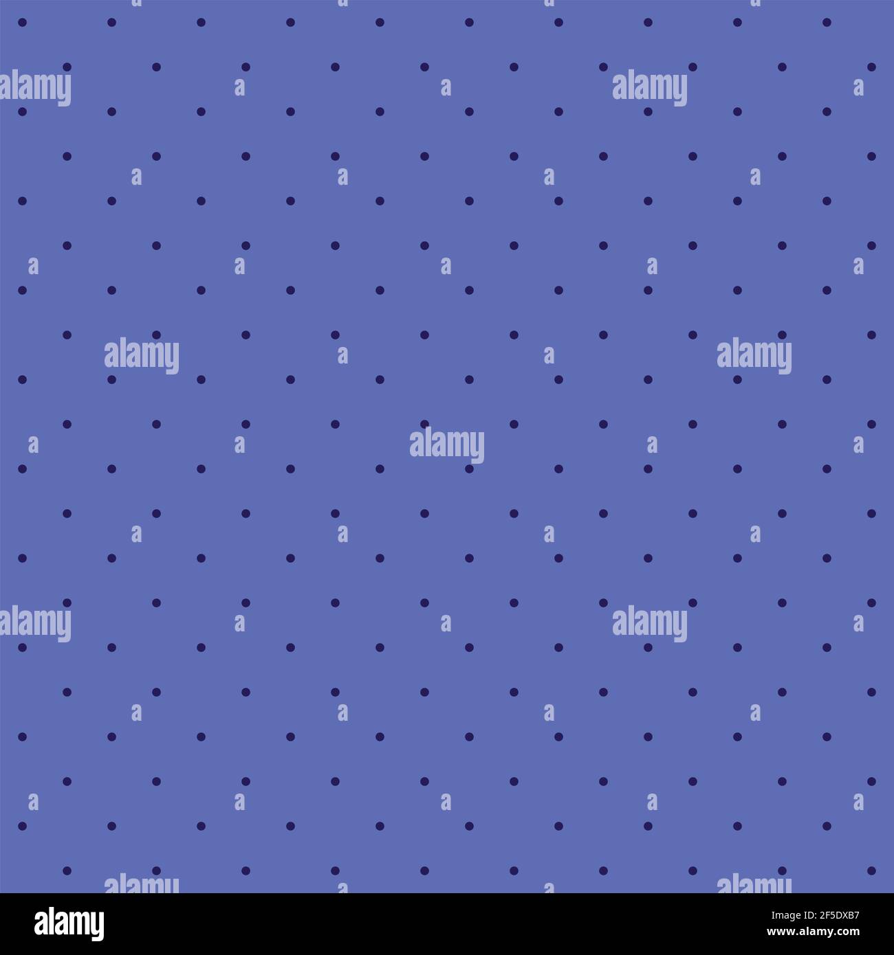 Seamless pattern - small dark blue dots on a Royal Blue background ...