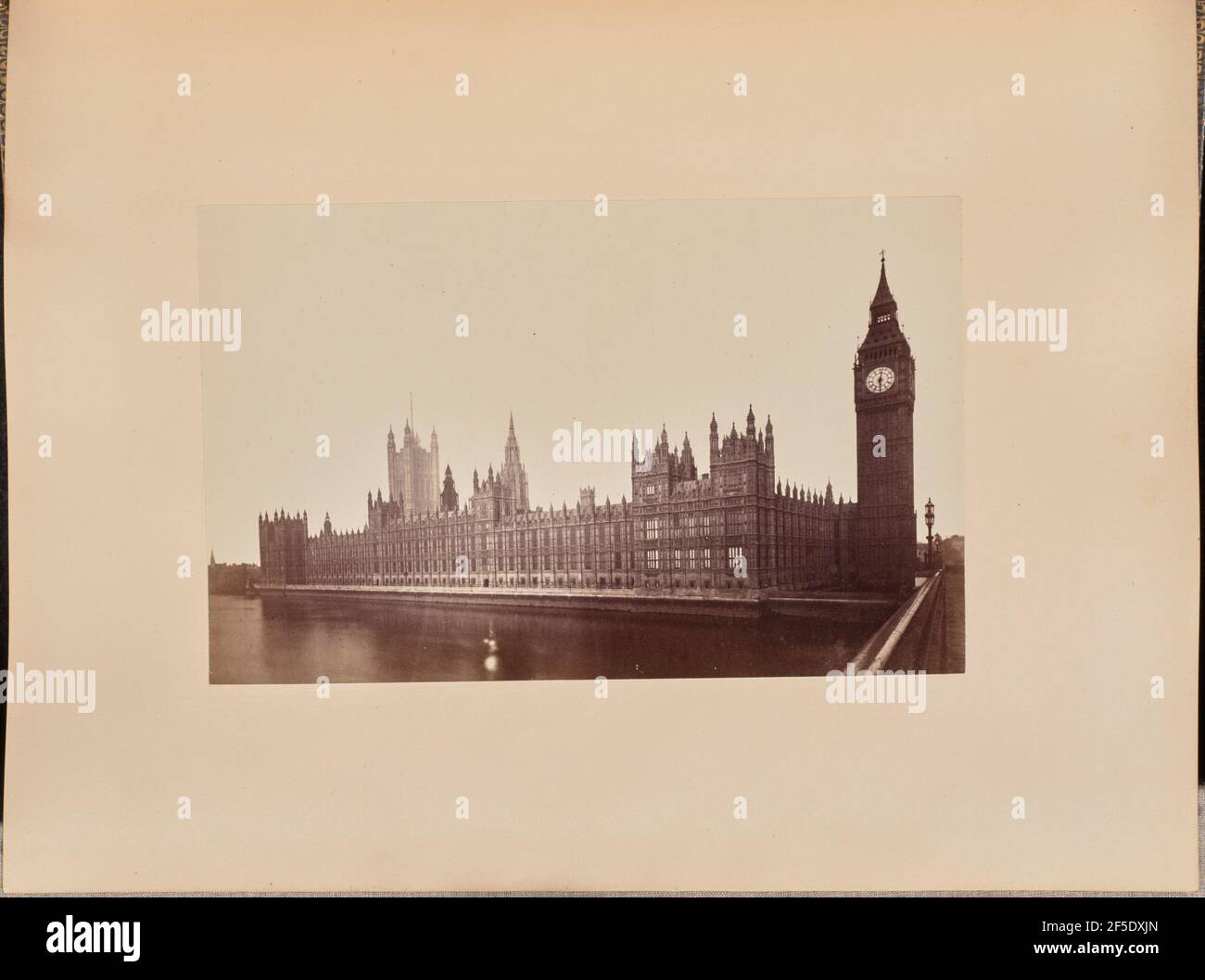 River Front. John Harrington (British, active 1860s - 1870s Stock Photo ...
