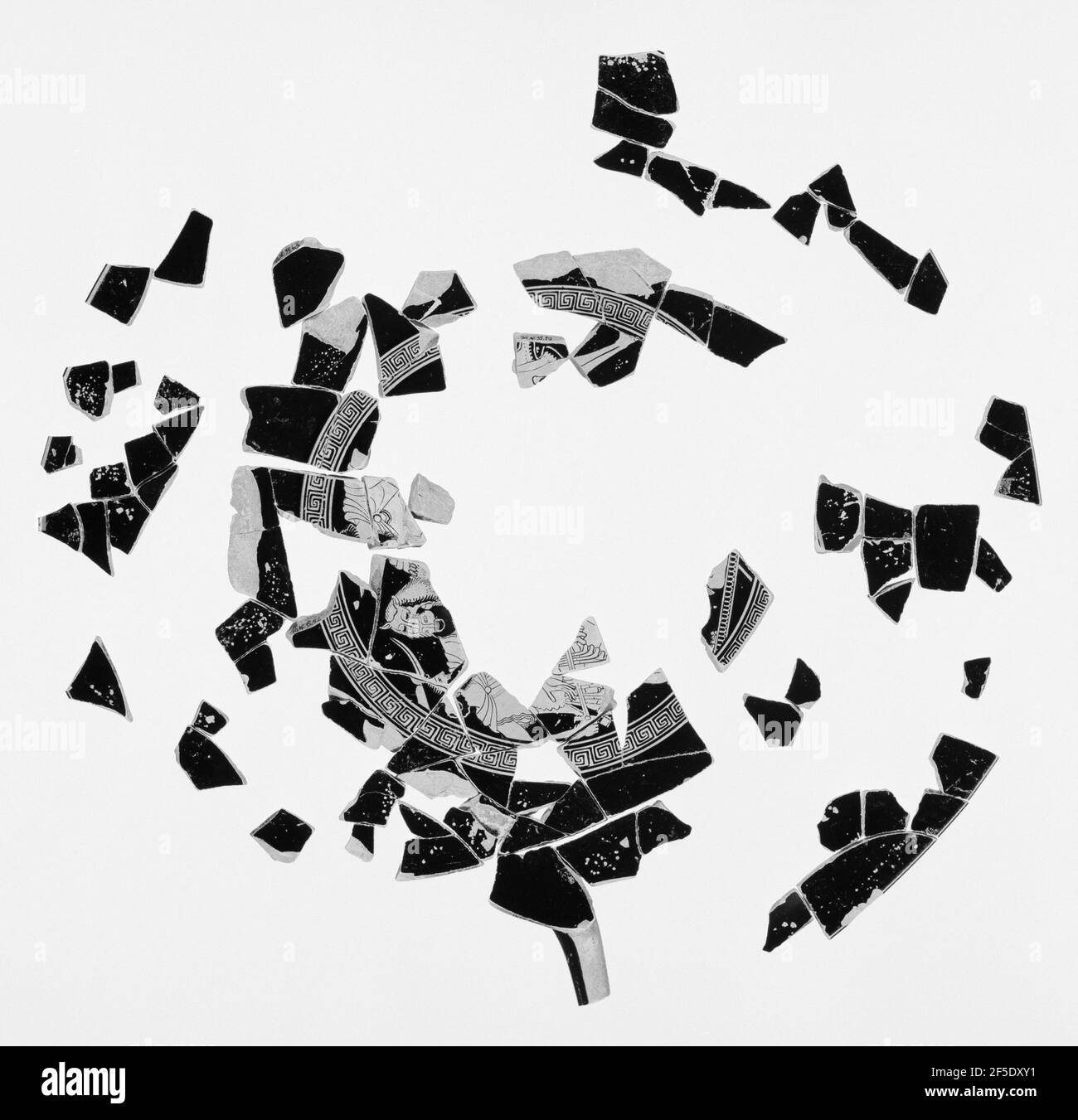 Attic Red-Figure Cup Fragment. Attributed to the Triptolemos Painter ...