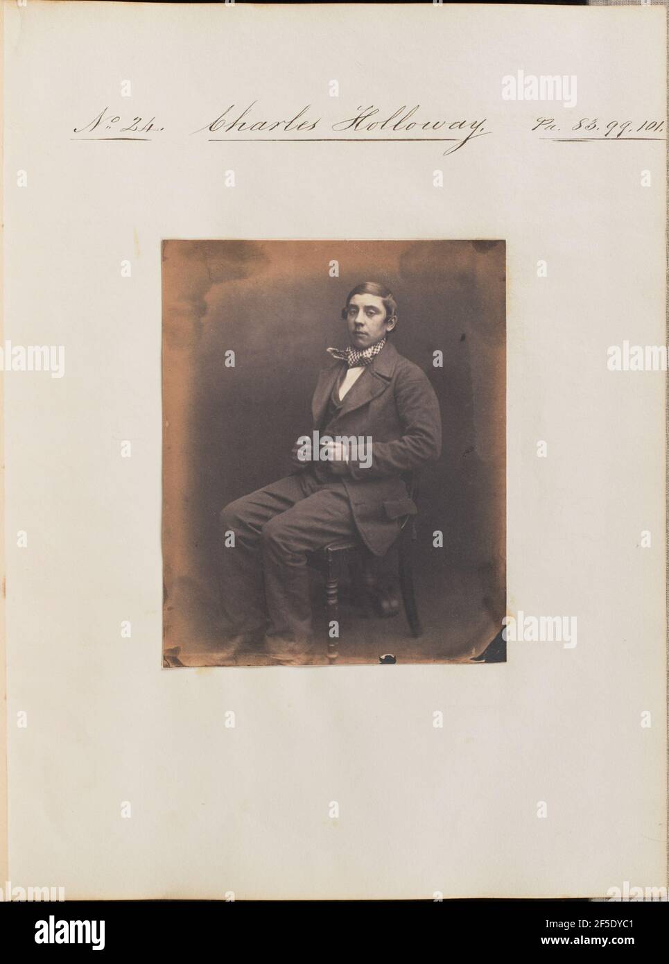 Charles Holloway. Unknown Stock Photo - Alamy