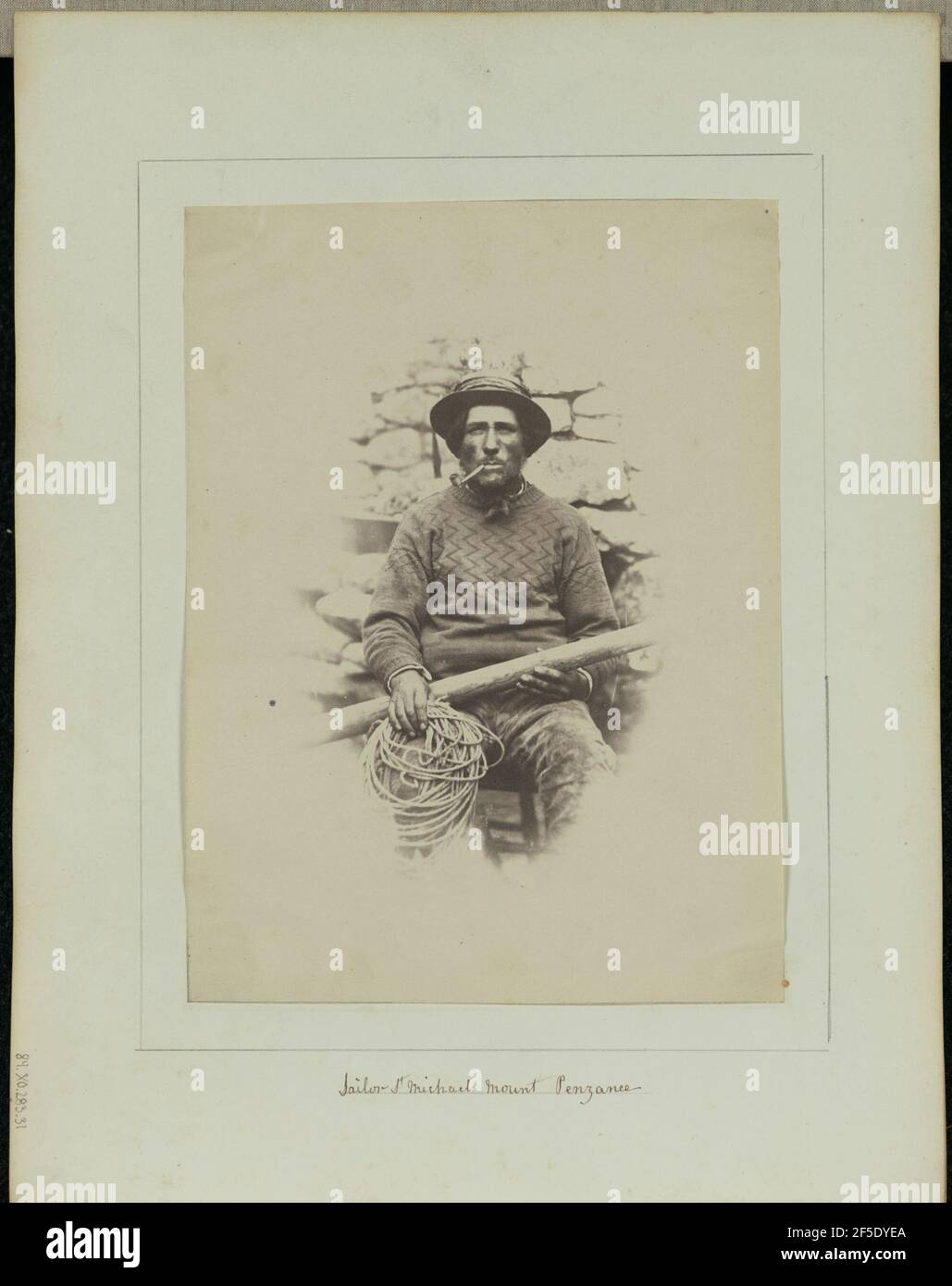 Sailor, St Michael's Mount, Penzance. John Wheeley Gough Gutch (British ...