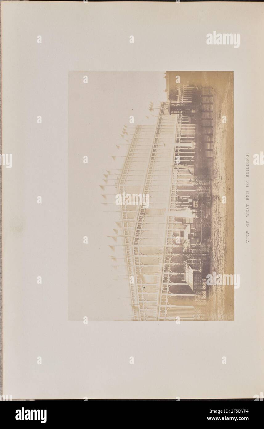 View of West End of Building Stock Photo - Alamy