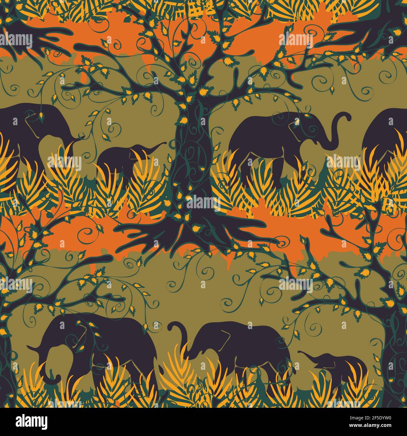 African Safari Animals Wallpaper