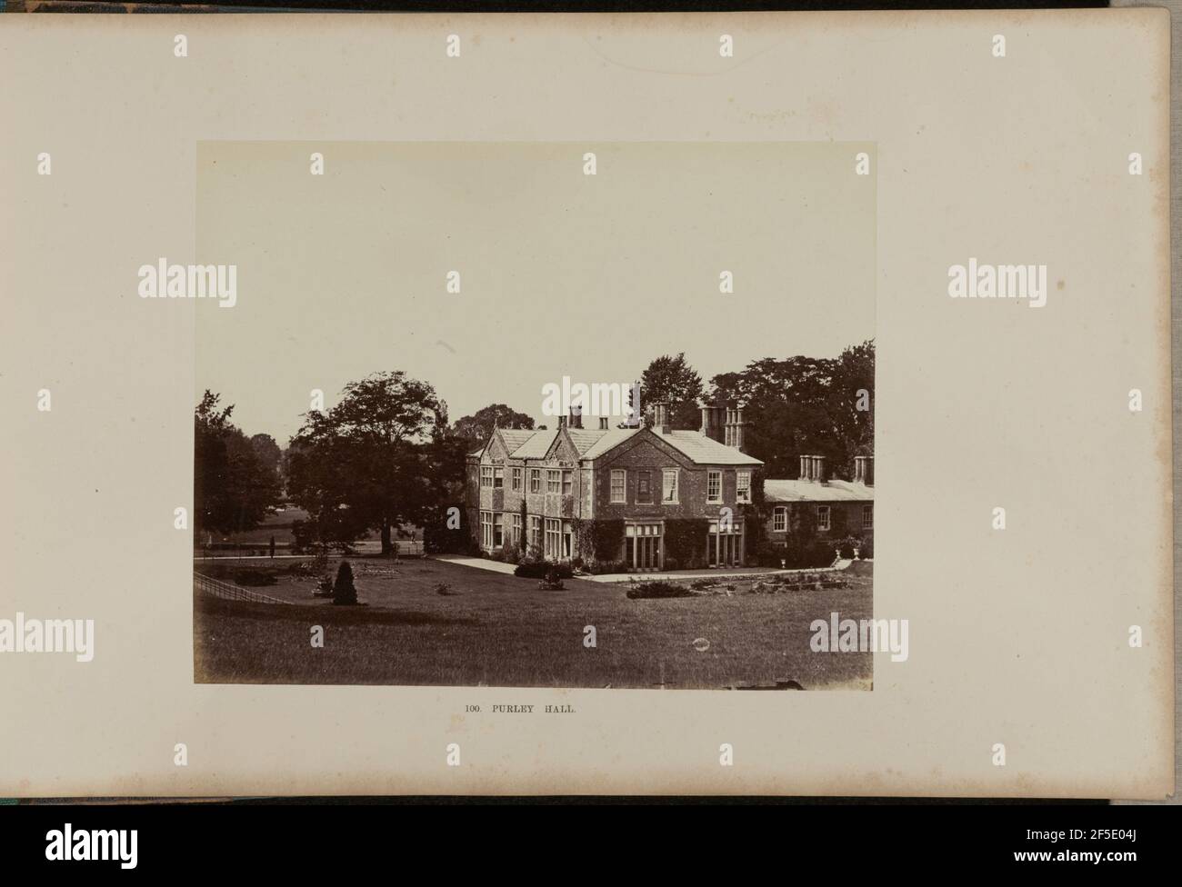 Purley Hall. Beard & Company Stock Photo - Alamy