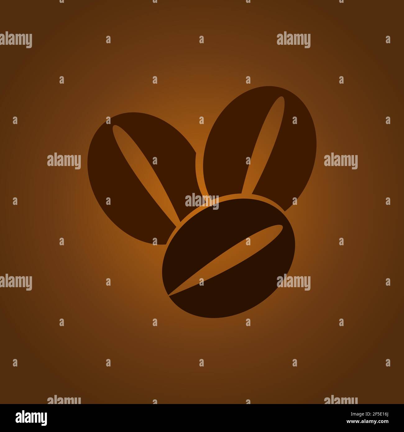 Coffee beans background. Vector illustration Stock Vector Image & Art ...