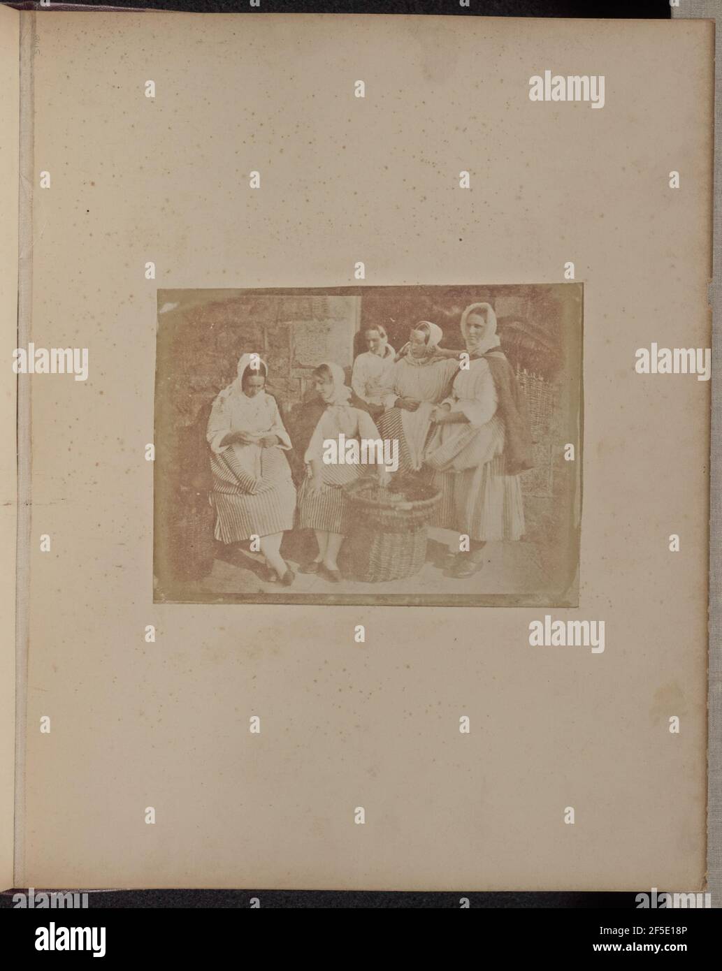 Two unknown women, Mrs Margaret (Dryburgh) Lyall, Marion Finlay and Mrs ...