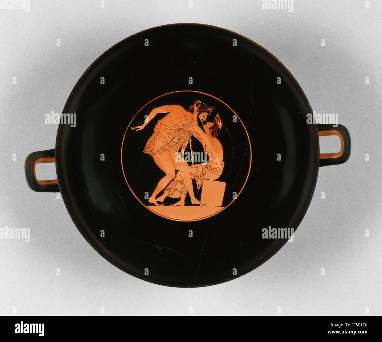 Attic Red-Figure Kylix. Attributed to Carpenter Painter (Greek (Attic ...
