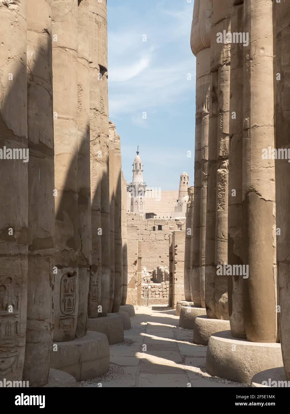 Egypt: the Luxor Temple complex Stock Photo - Alamy